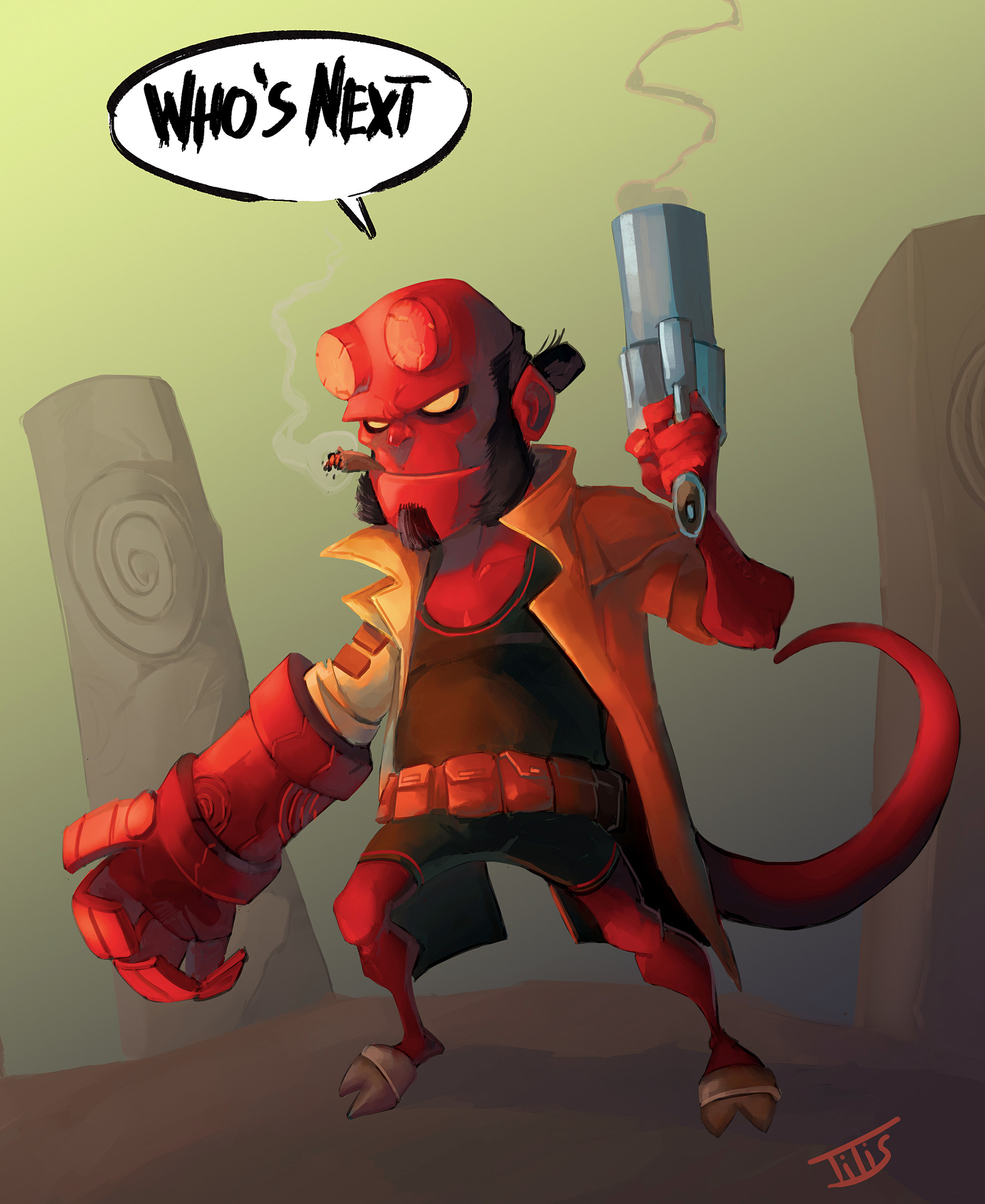ArtStation - Hellboy 02