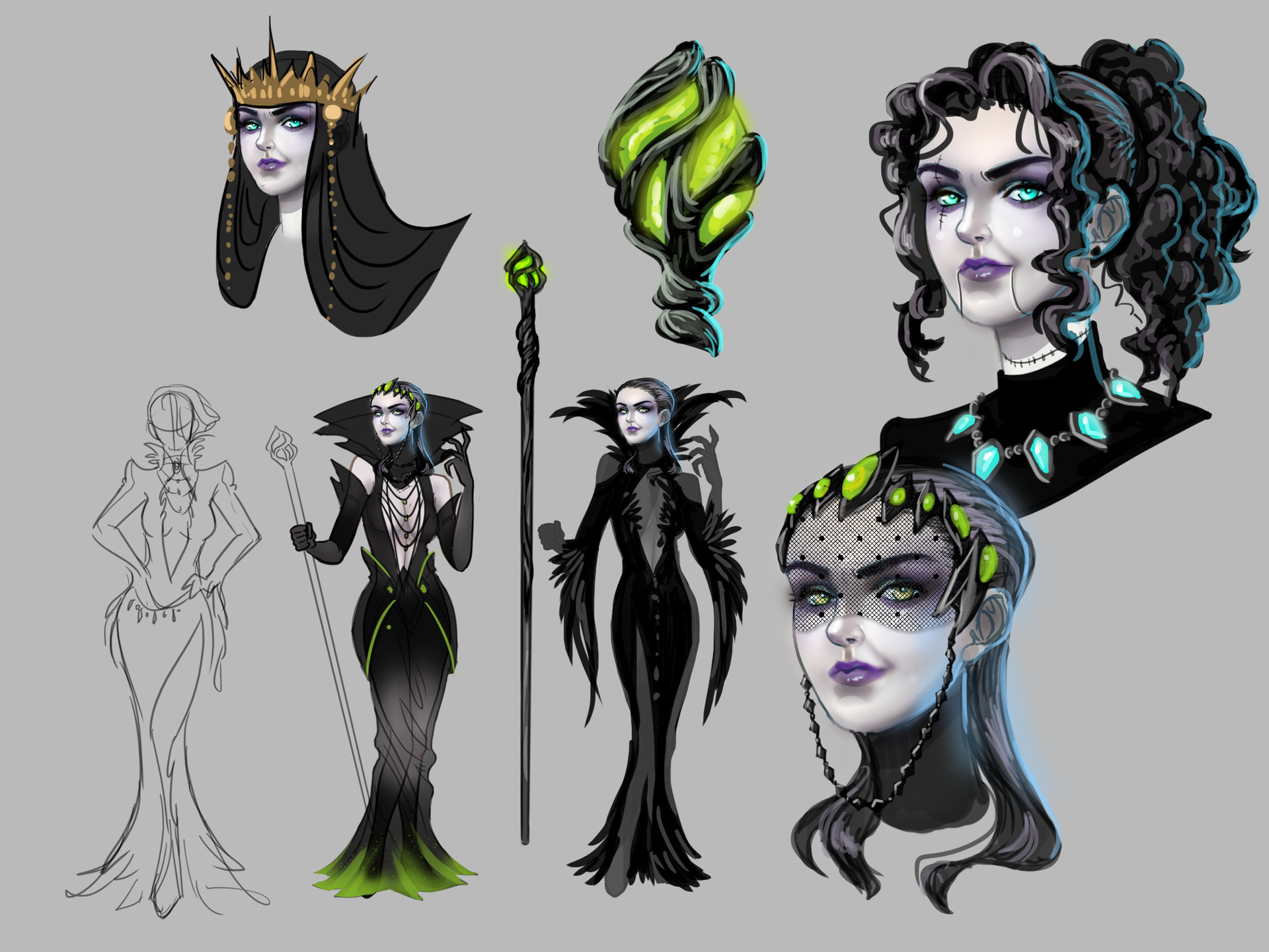 ArtStation - Witch Concept