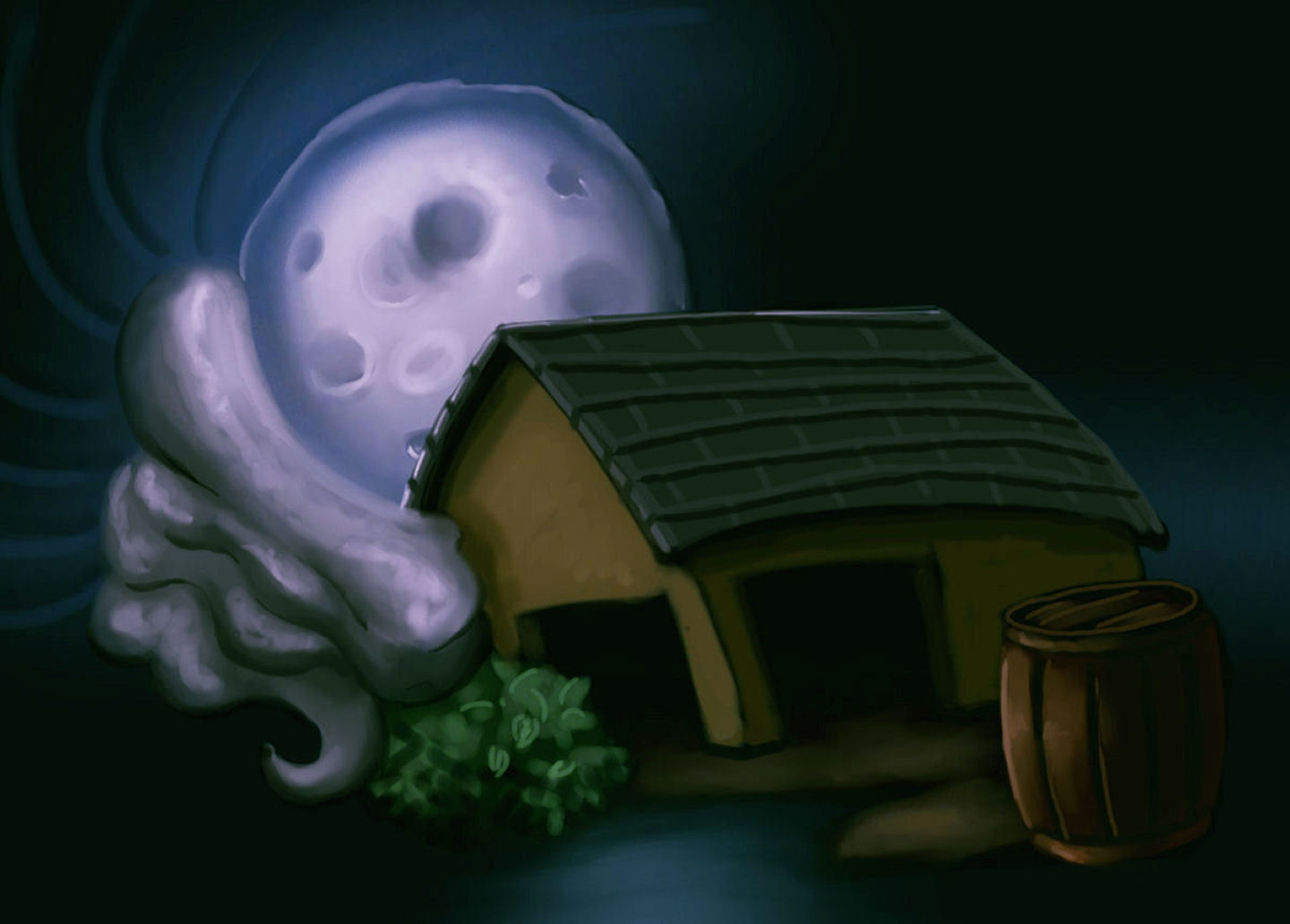 ArtStation - Moon House