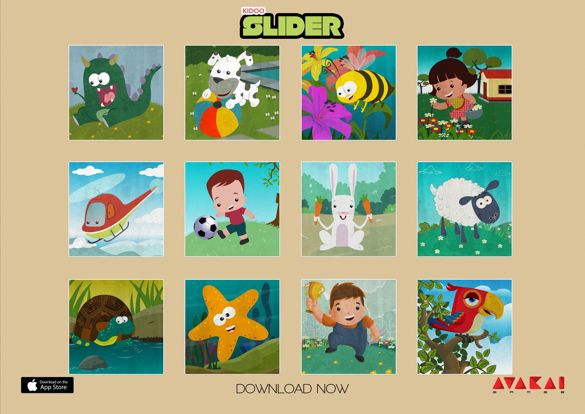 ArtStation - Kidoo Slider - Game artwork