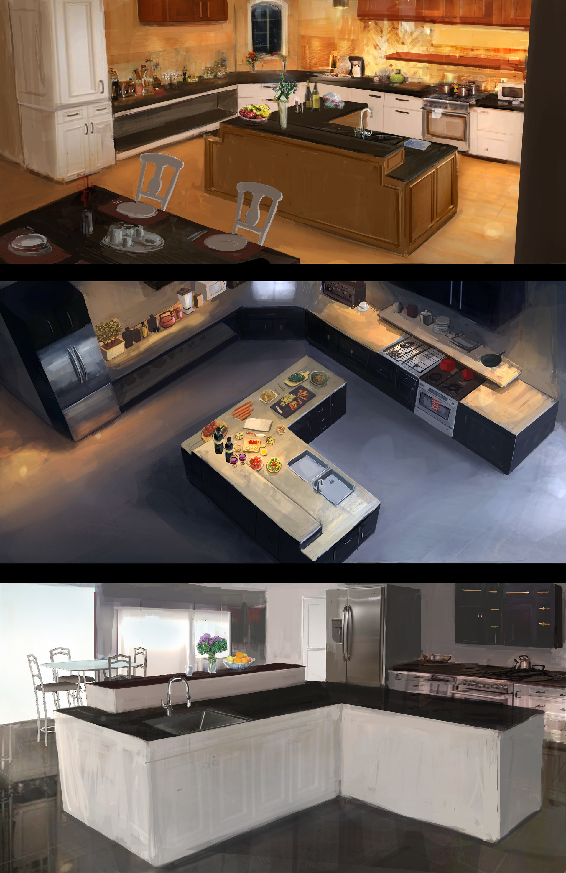 ArtStation - Kitchen shot design