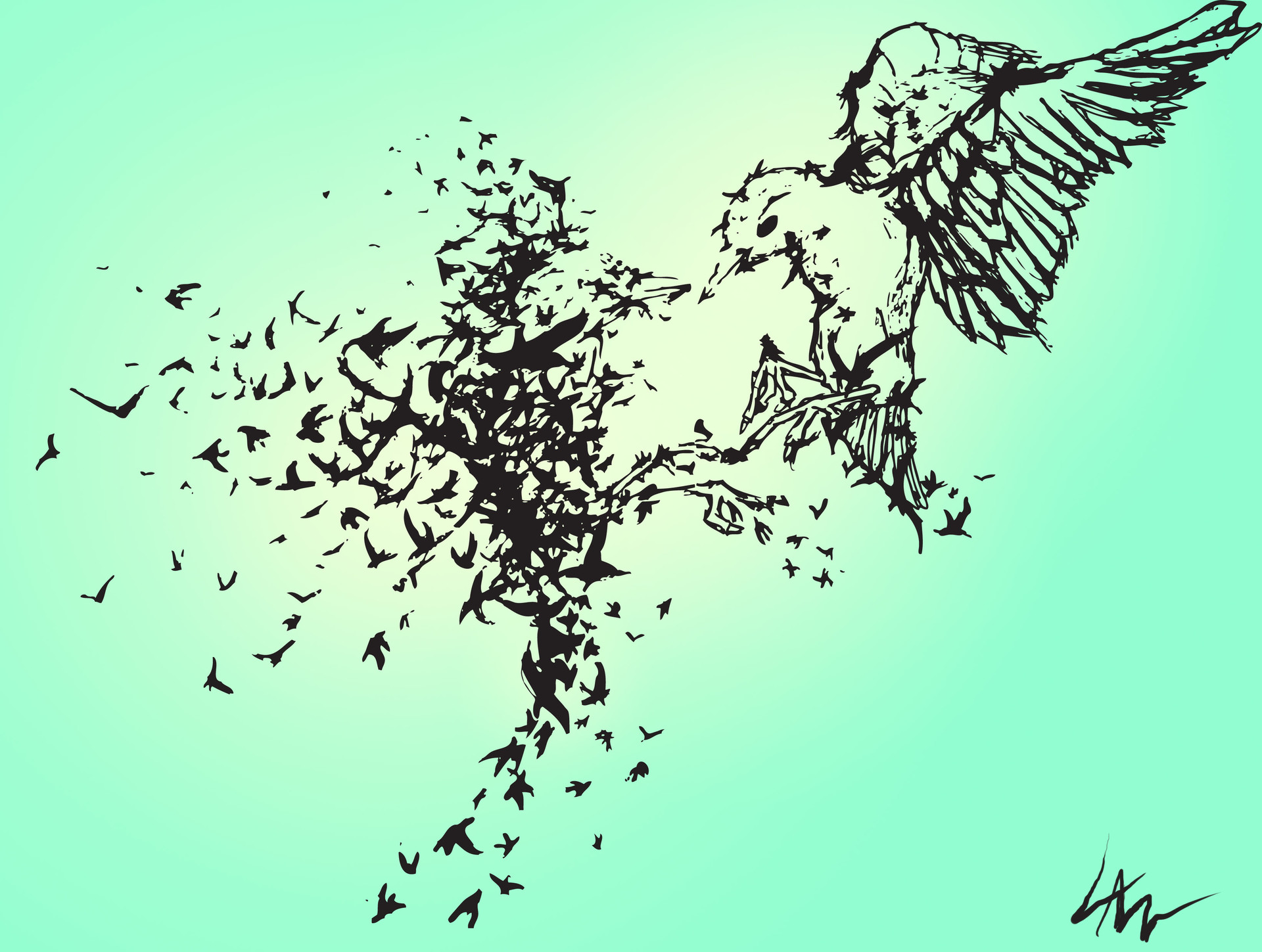 ArtStation - Murmurations