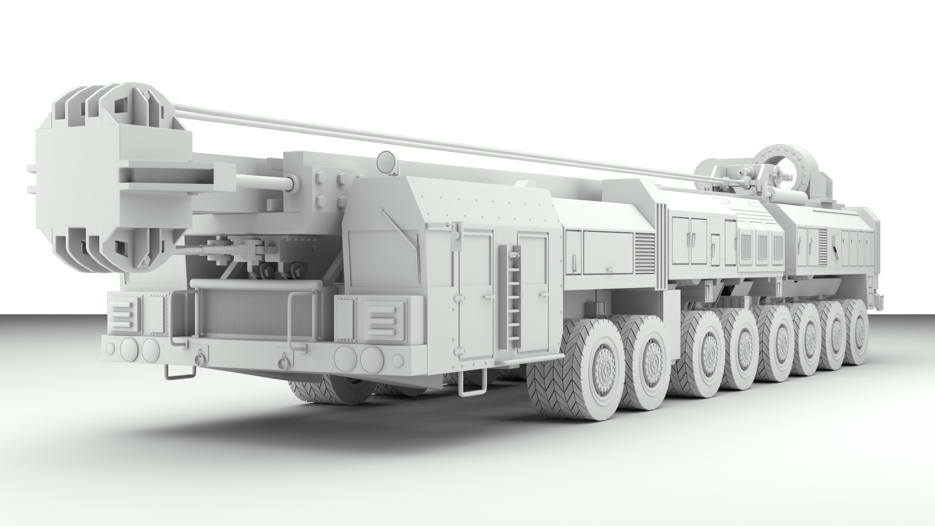 ArtStation - Topol Drilling Rig.
