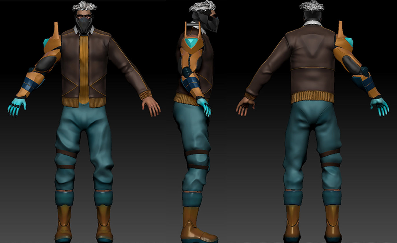 ArtStation - 3D Turnaround "Reid"