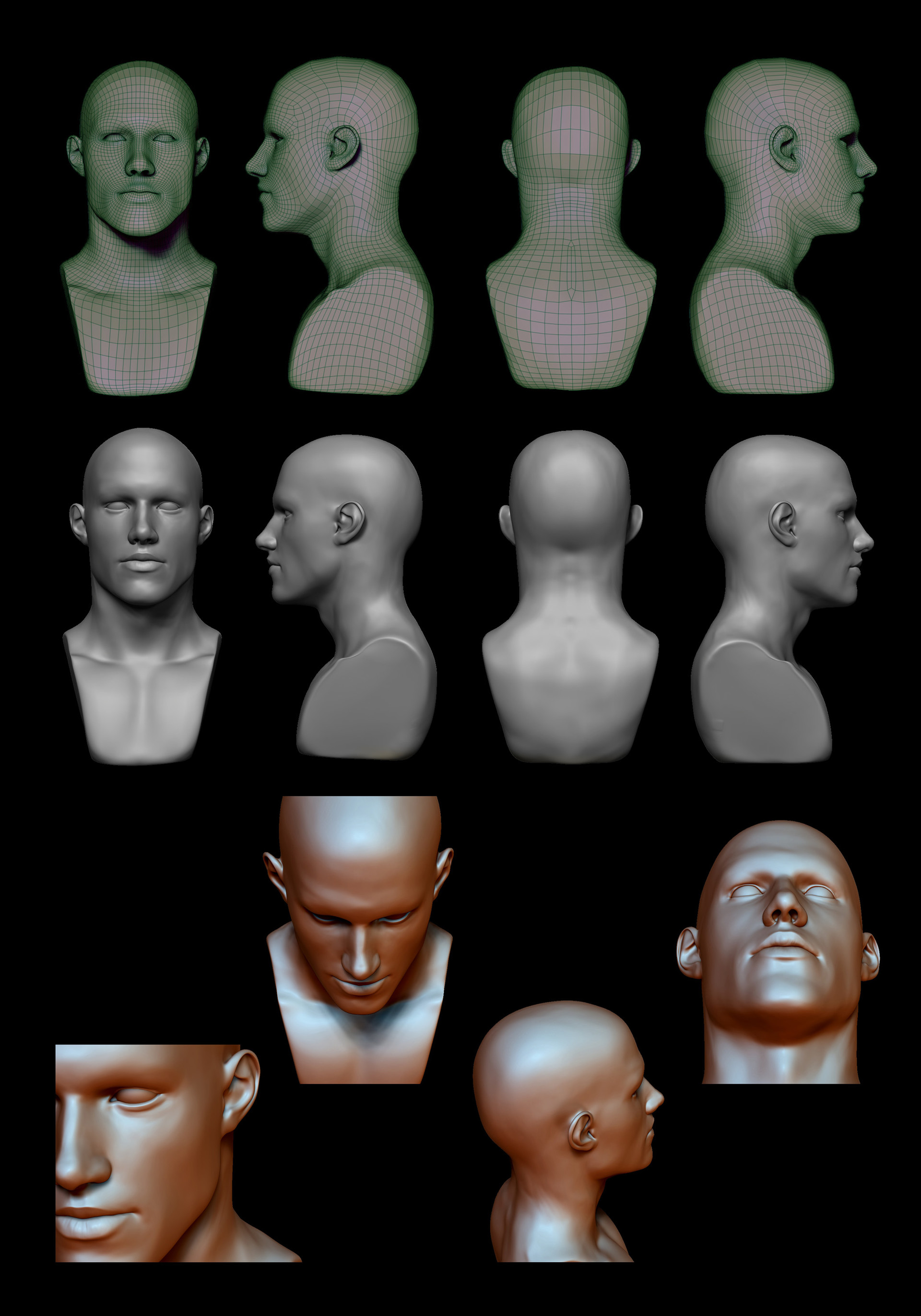 ArtStation - Max Portrait Part I- Modeling