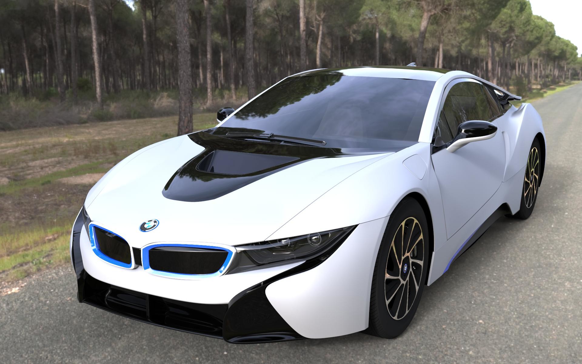 ArtStation - BMW i8