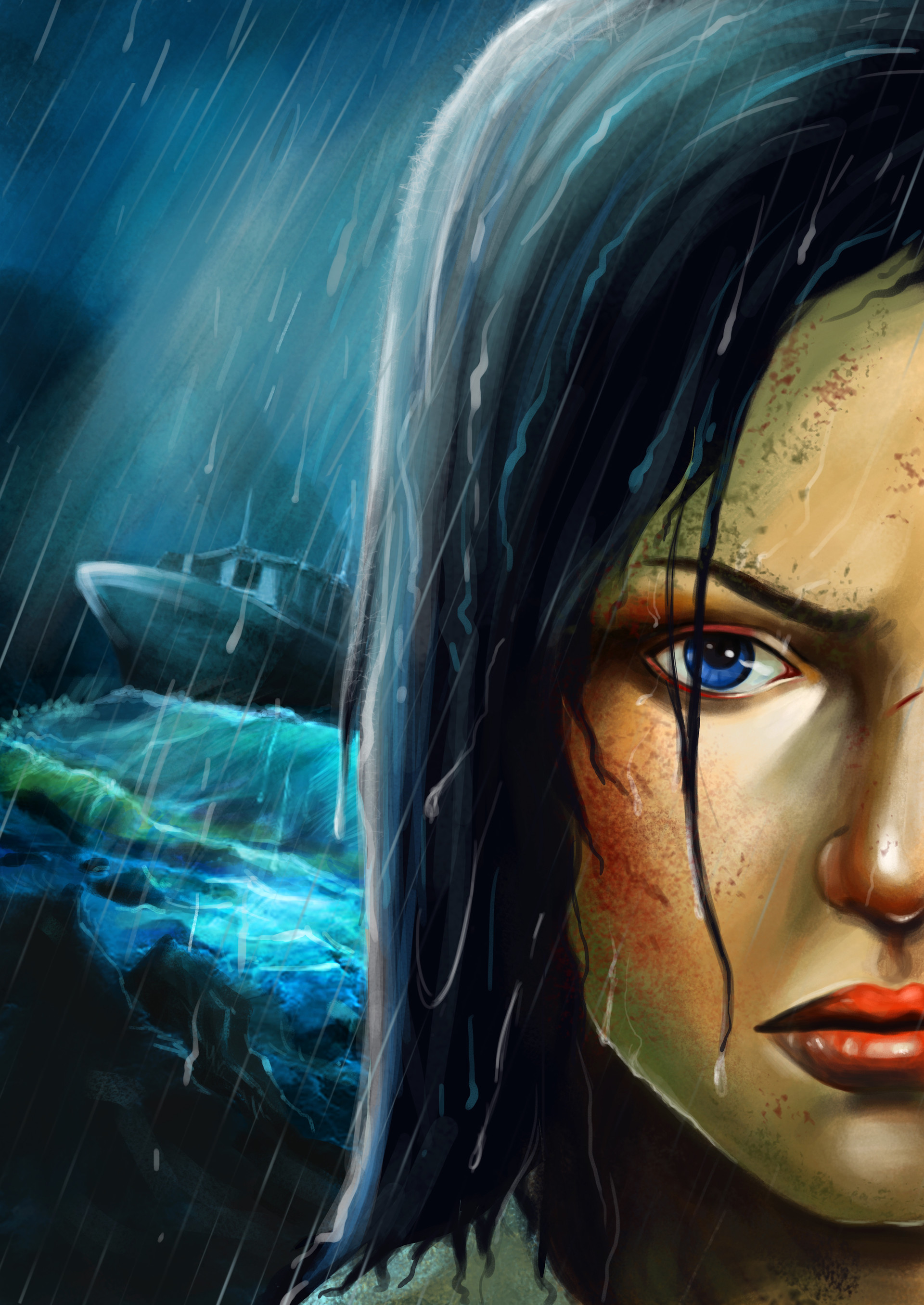 ArtStation - mysterious girl