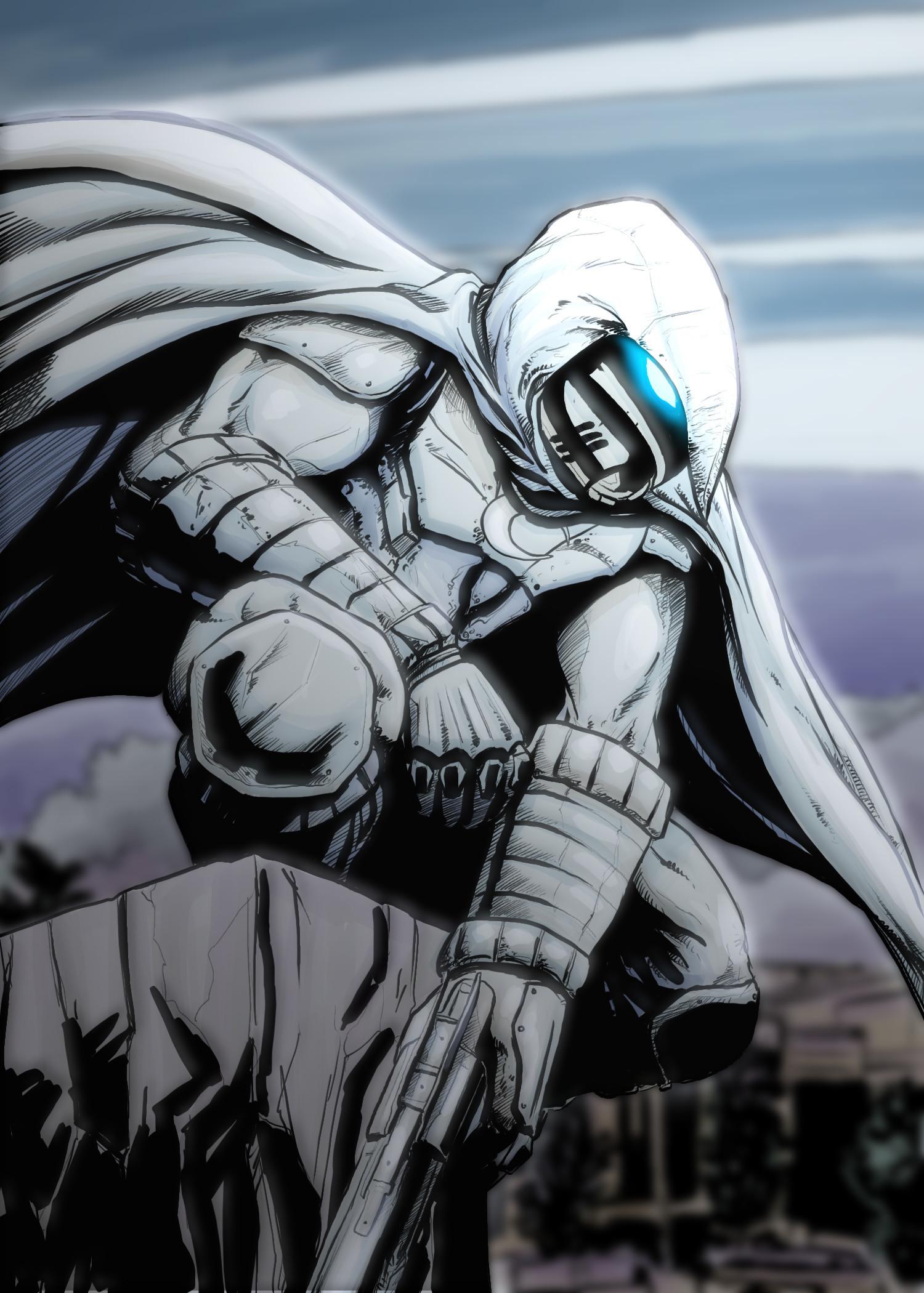 ArtStation - Moon Knight / Hunter