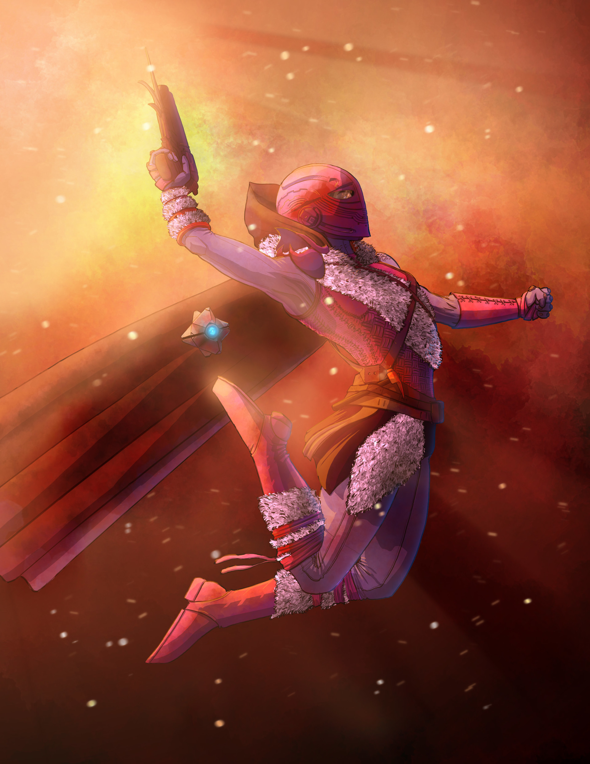 ArtStation - Huntress Leaping