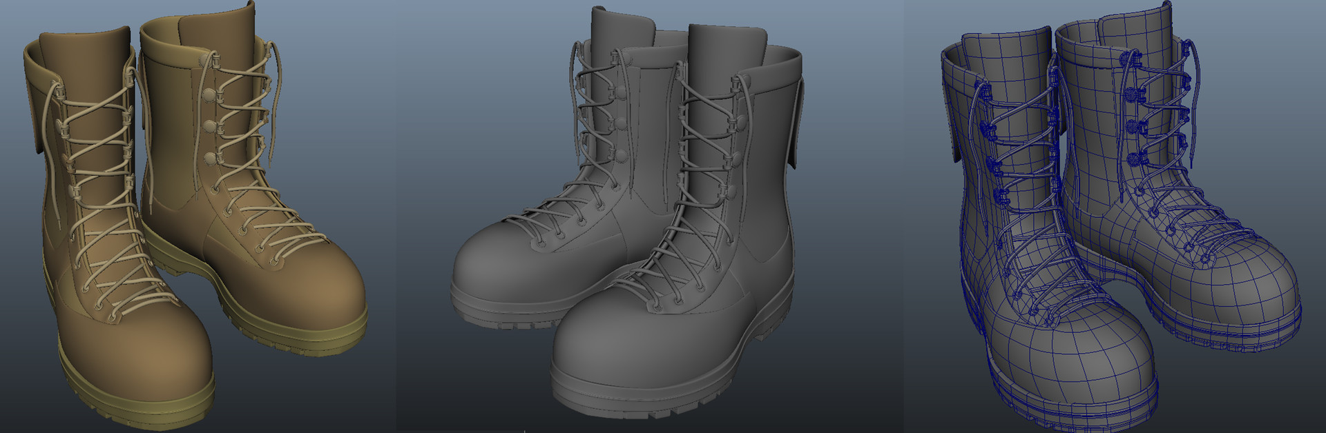 ArtStation - Army Shoe
