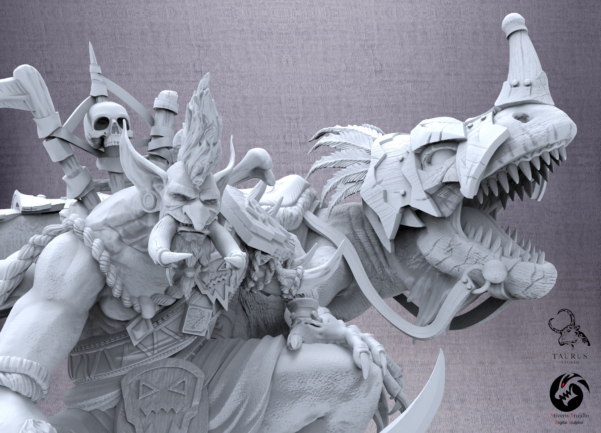 ArtStation - Vol´jin DarkSpear troll