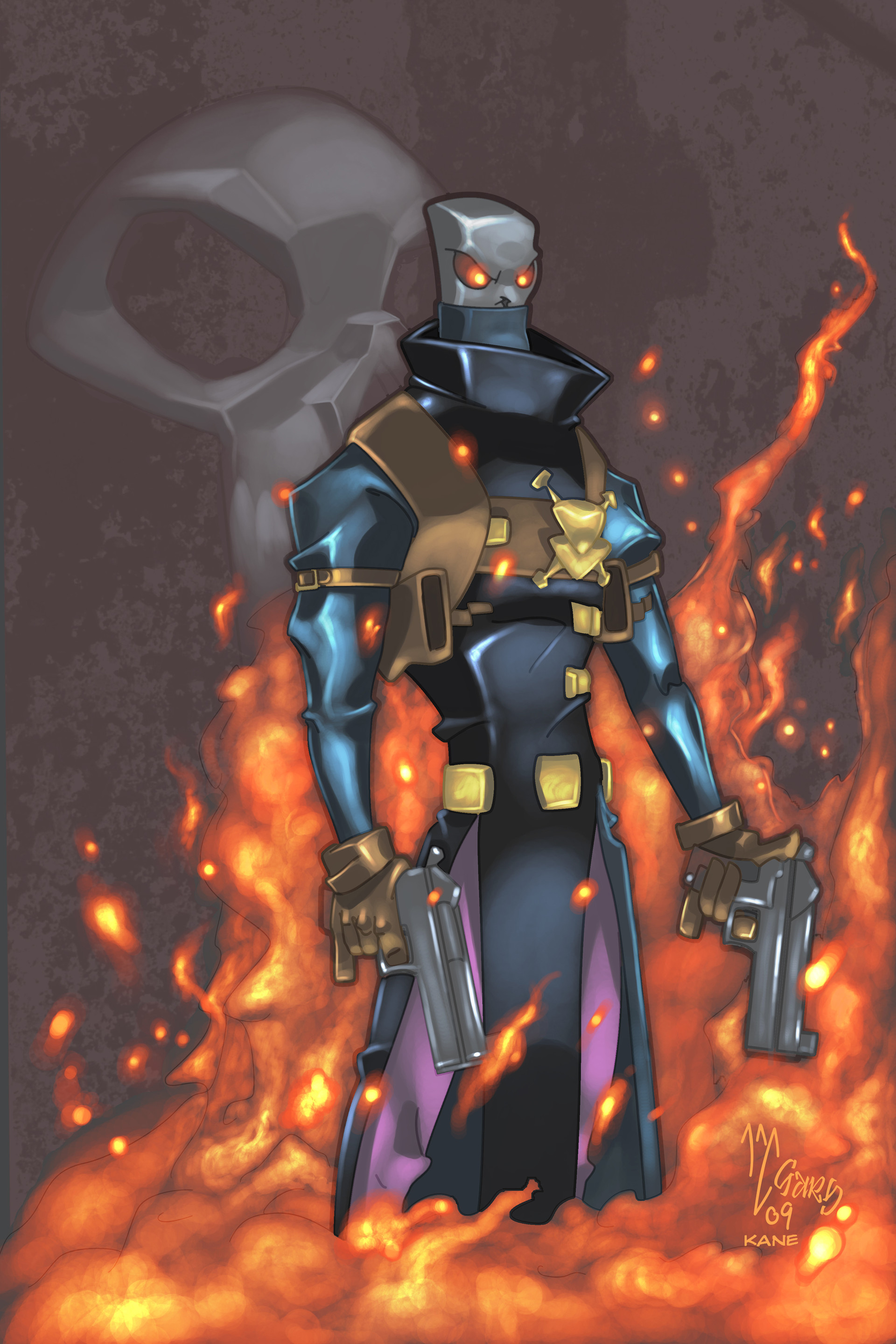 ArtStation - Gun Ghoul project