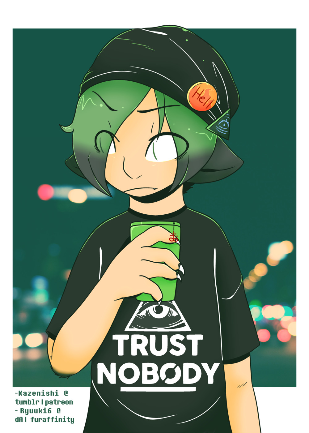 ArtStation - Out to enjoy the night