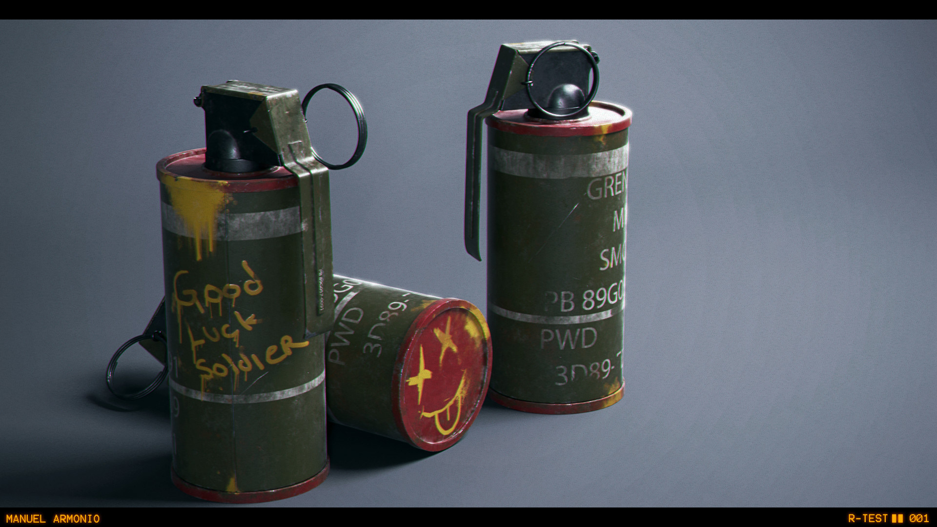 ArtStation - Smoke Grenade