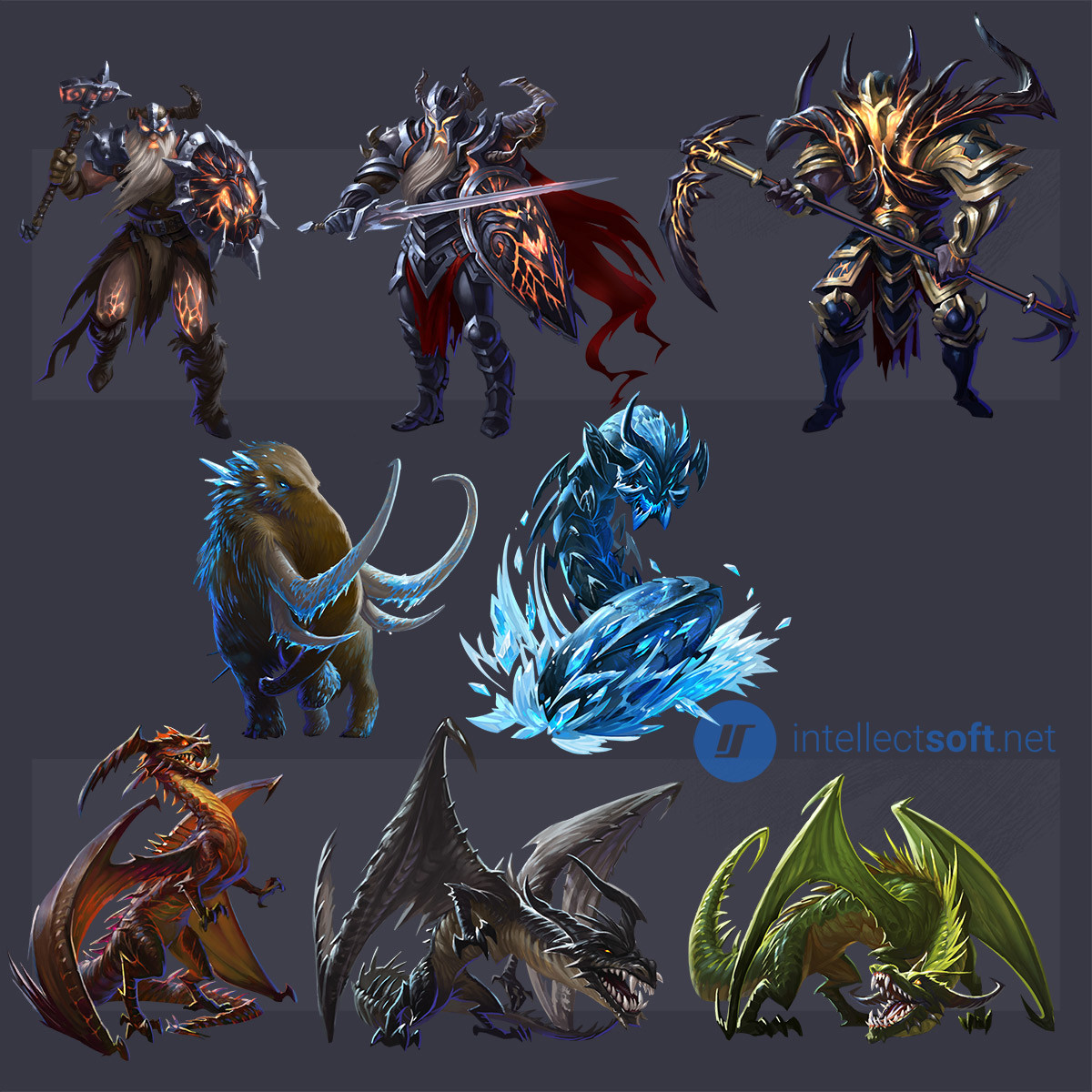 ArtStation - Characters for the game3