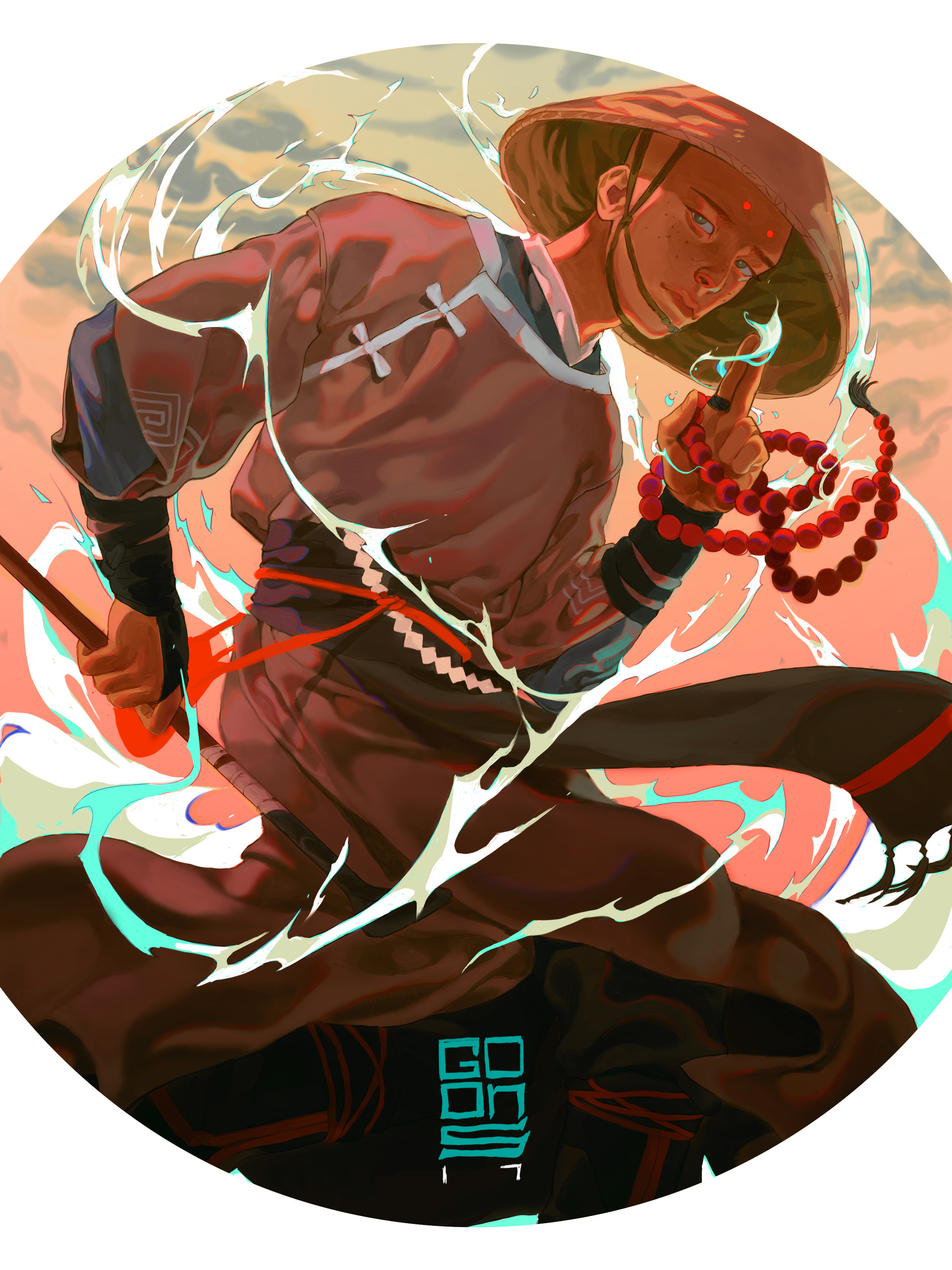 ArtStation - Healer Monk