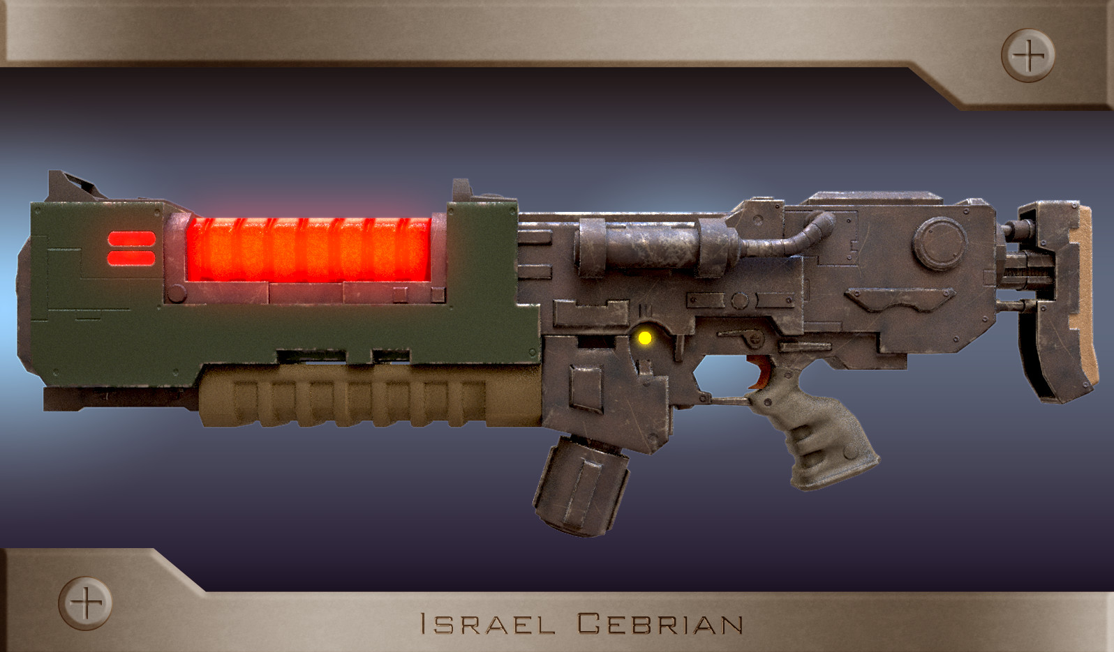 ArtStation - Energy Rifle