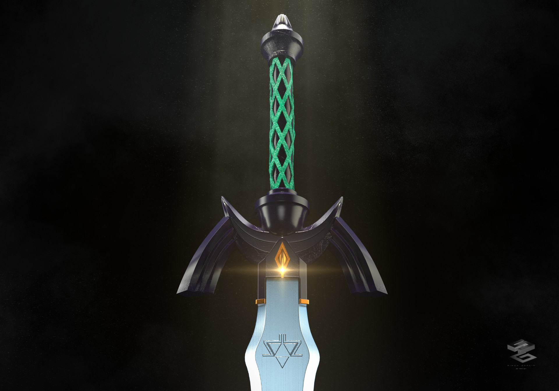ArtStation - Zelda Master Sword