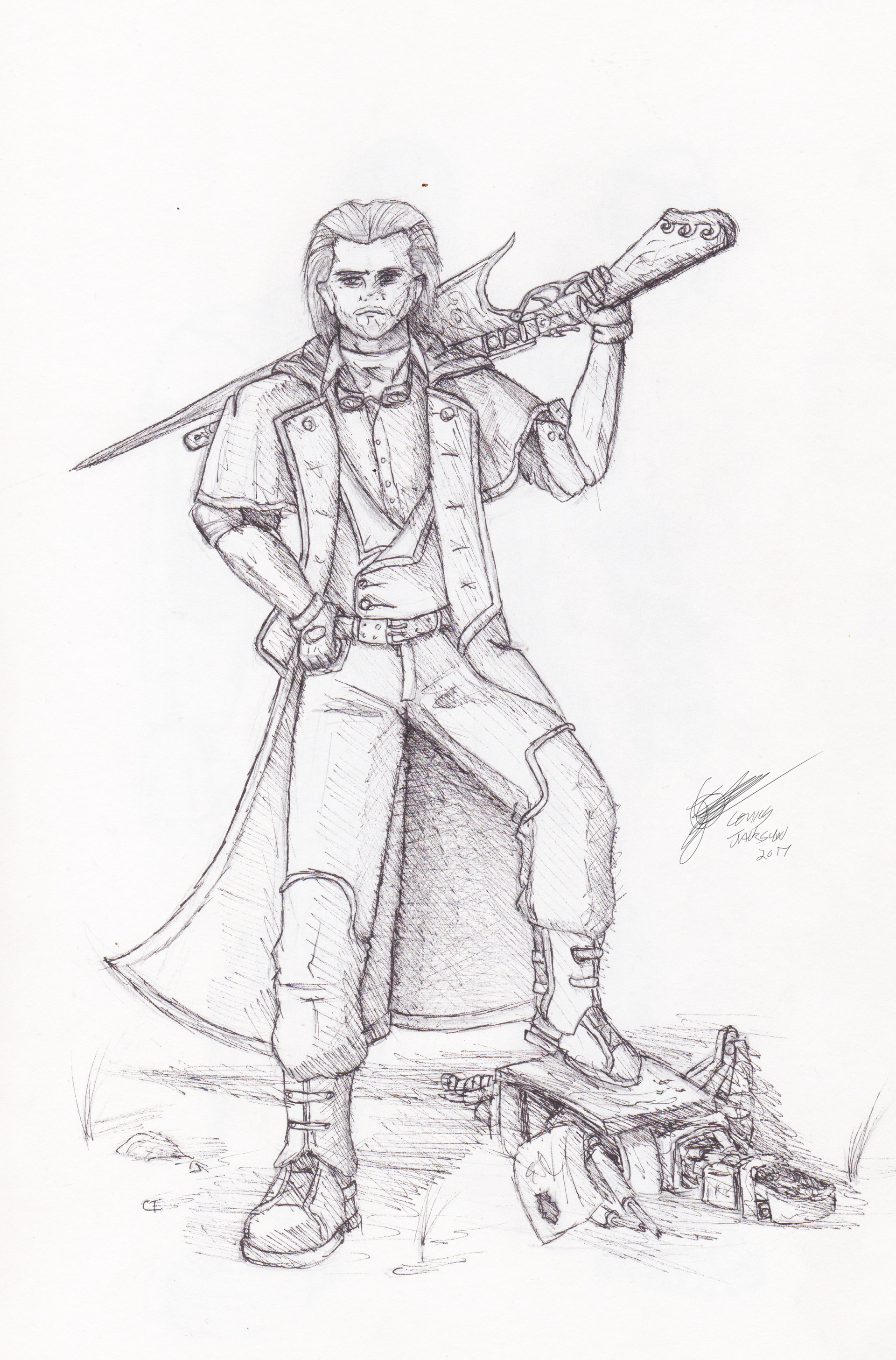 Lewis Phoenix Jackson - The Ranger of the wastes