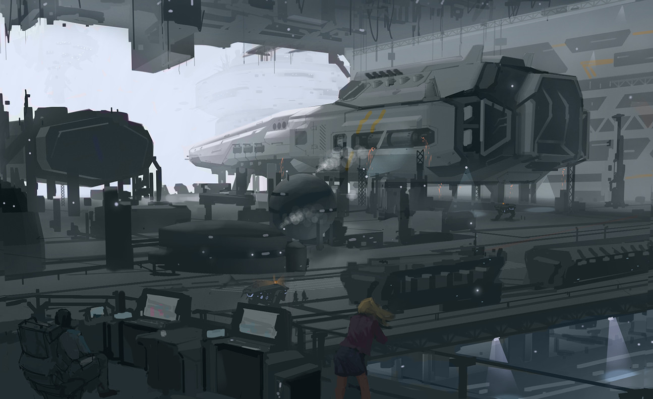 ArtStation - sci fi concept