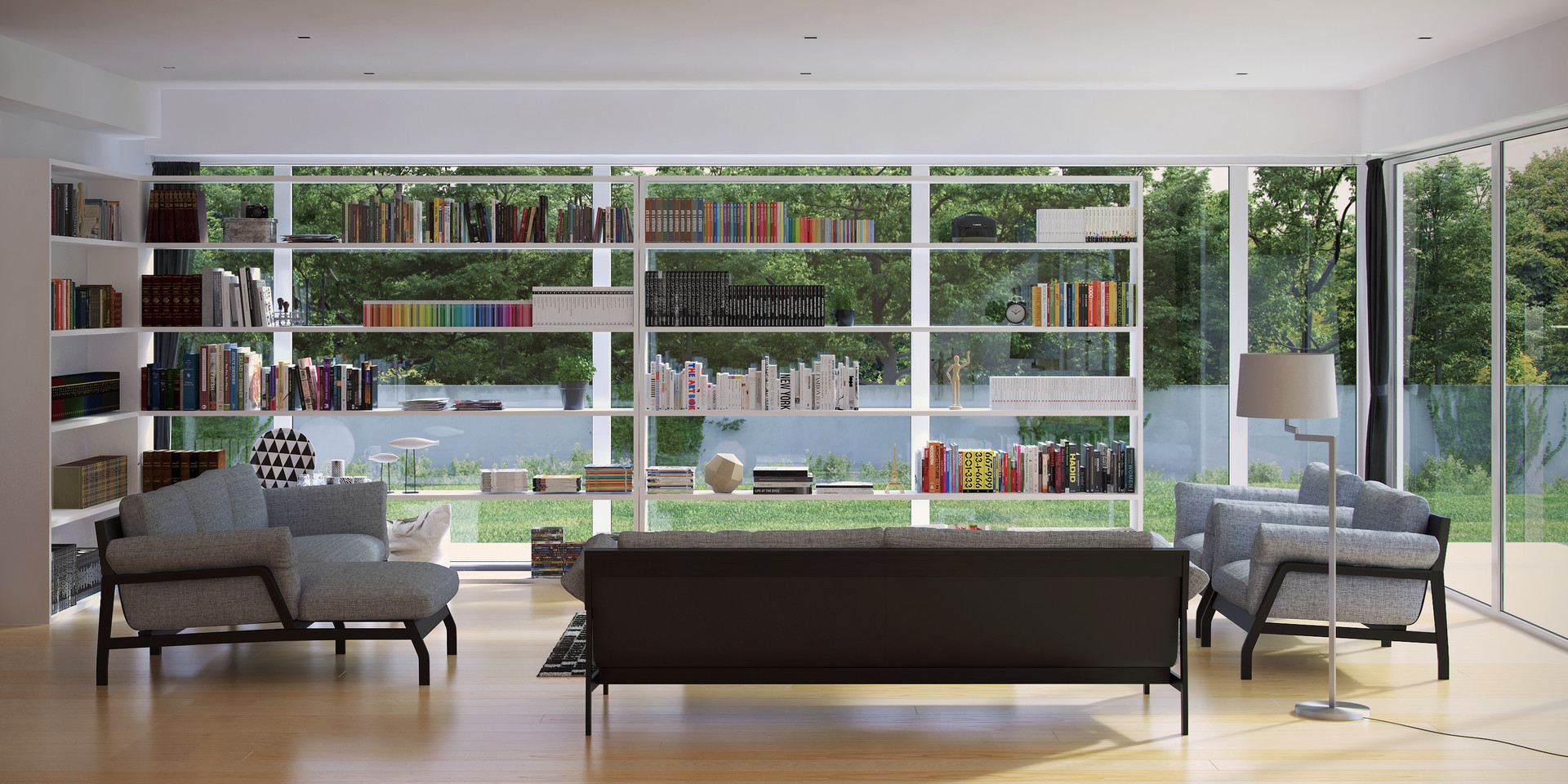 ArtStation - Reading room