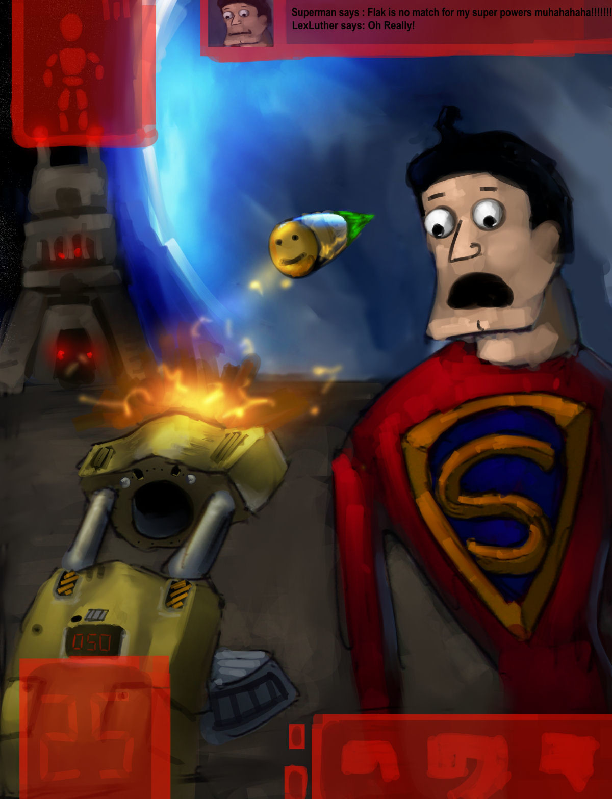 ArtStation - UT and Superman