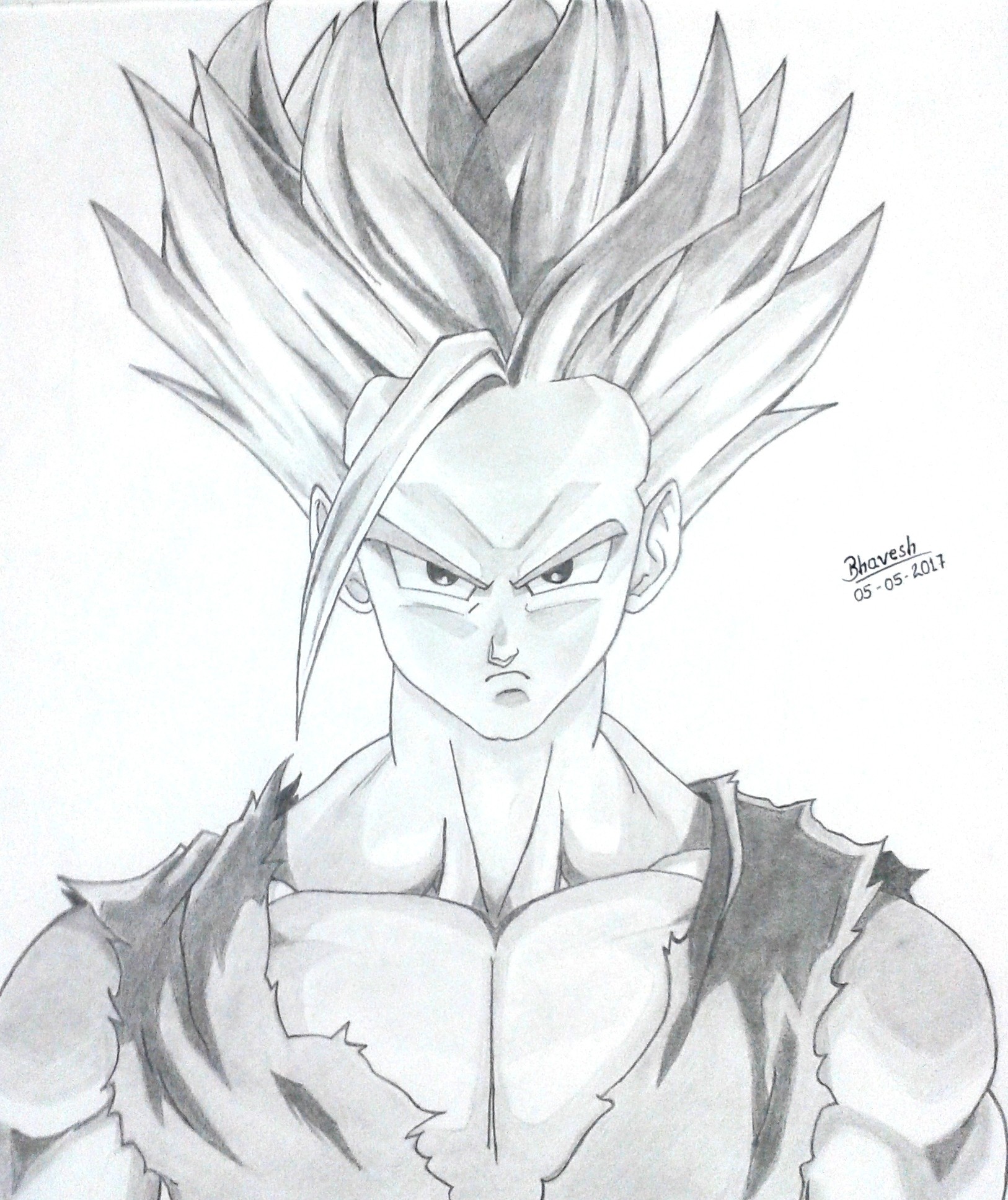 Teen Gohan Ssj2 Drawing