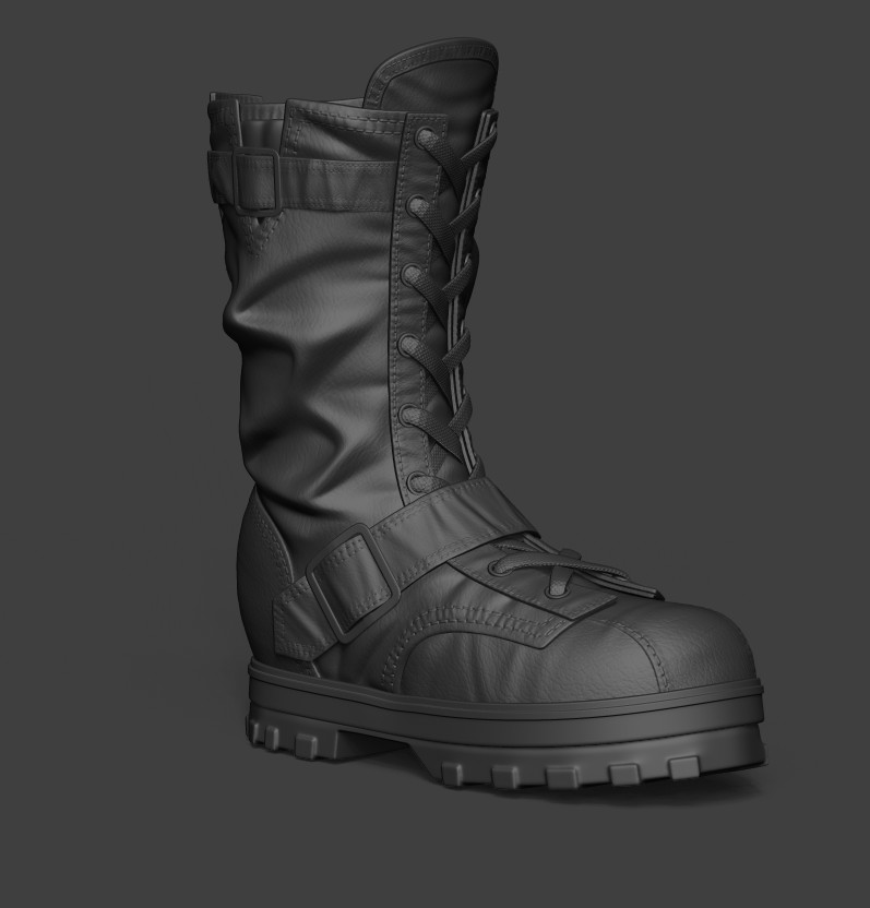 ArtStation - Boot practice