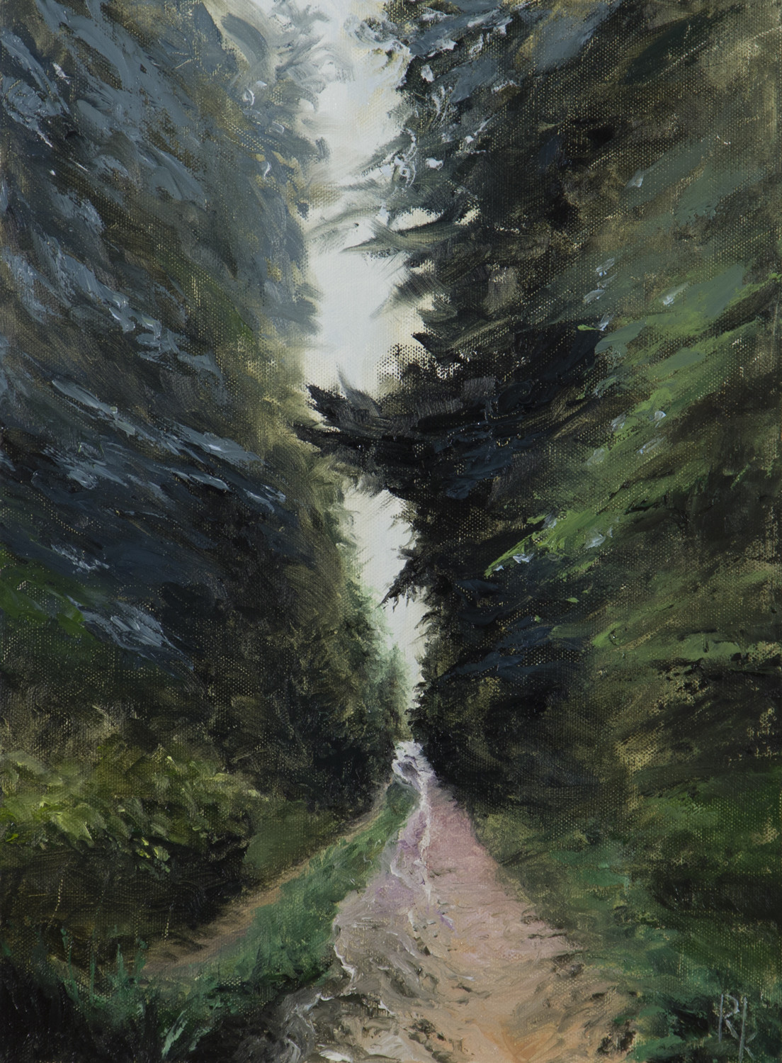 ArtStation - Rainy Path / Sophienalpe