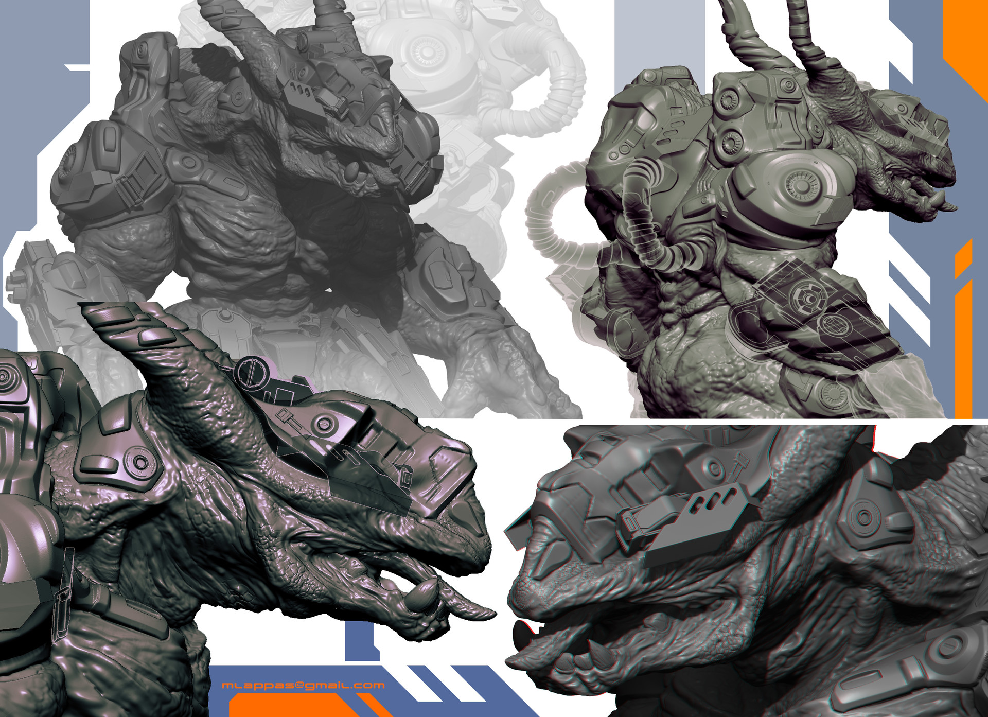 ArtStation - Cyborg Ogre