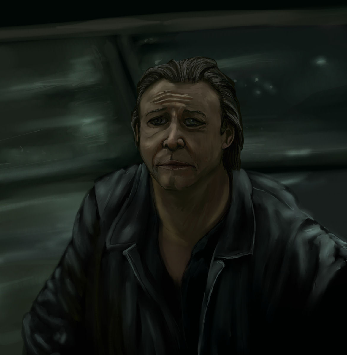 ArtStation - Detective American Gangster portrait