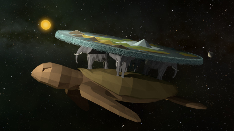 ArtStation - Discworld 01: Great A'Tuin