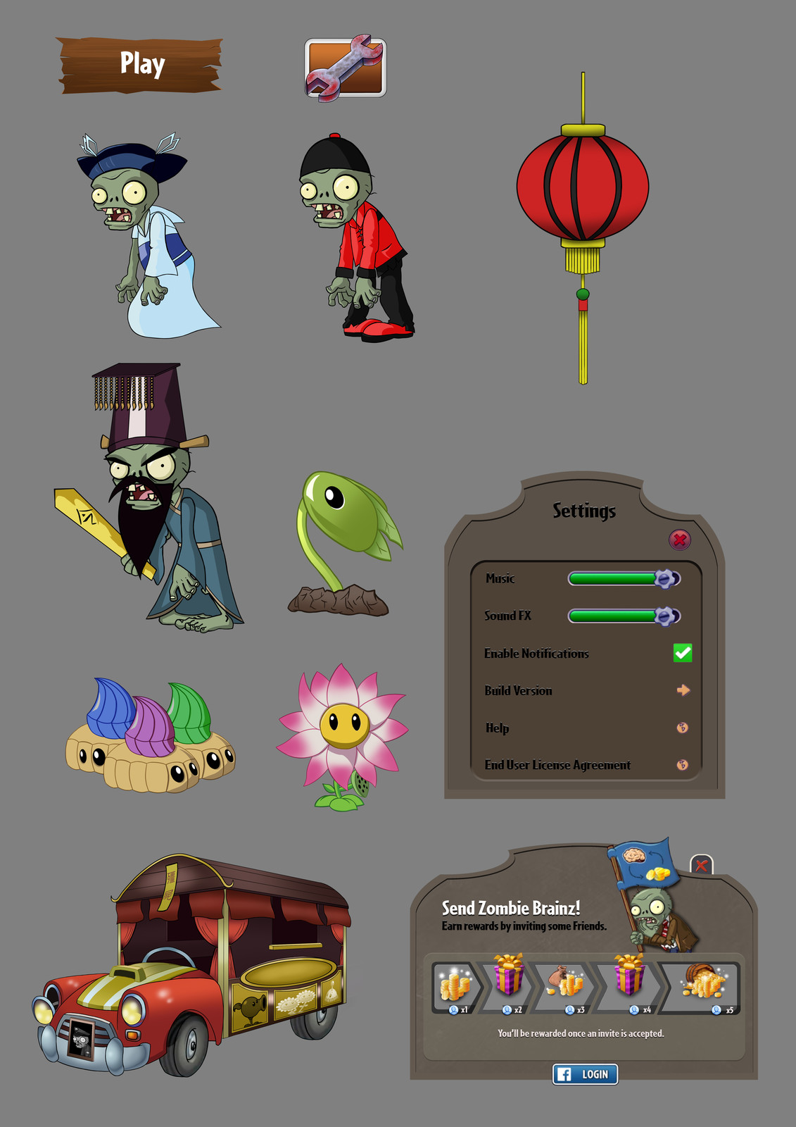 Tze Kheng Ong - PvZ2 UI Re-design