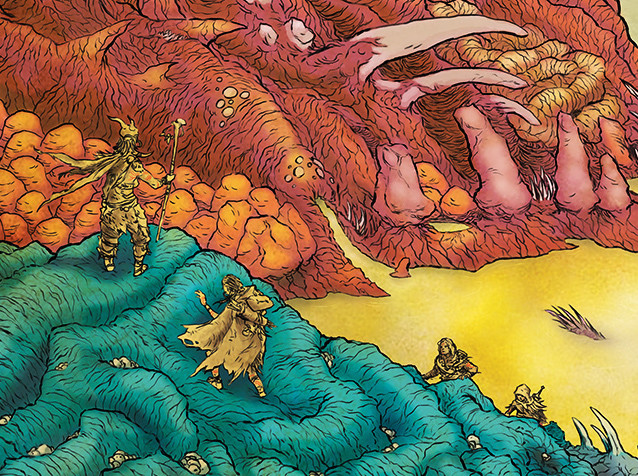 ArtStation - FLESHSCAPE: screen artwork