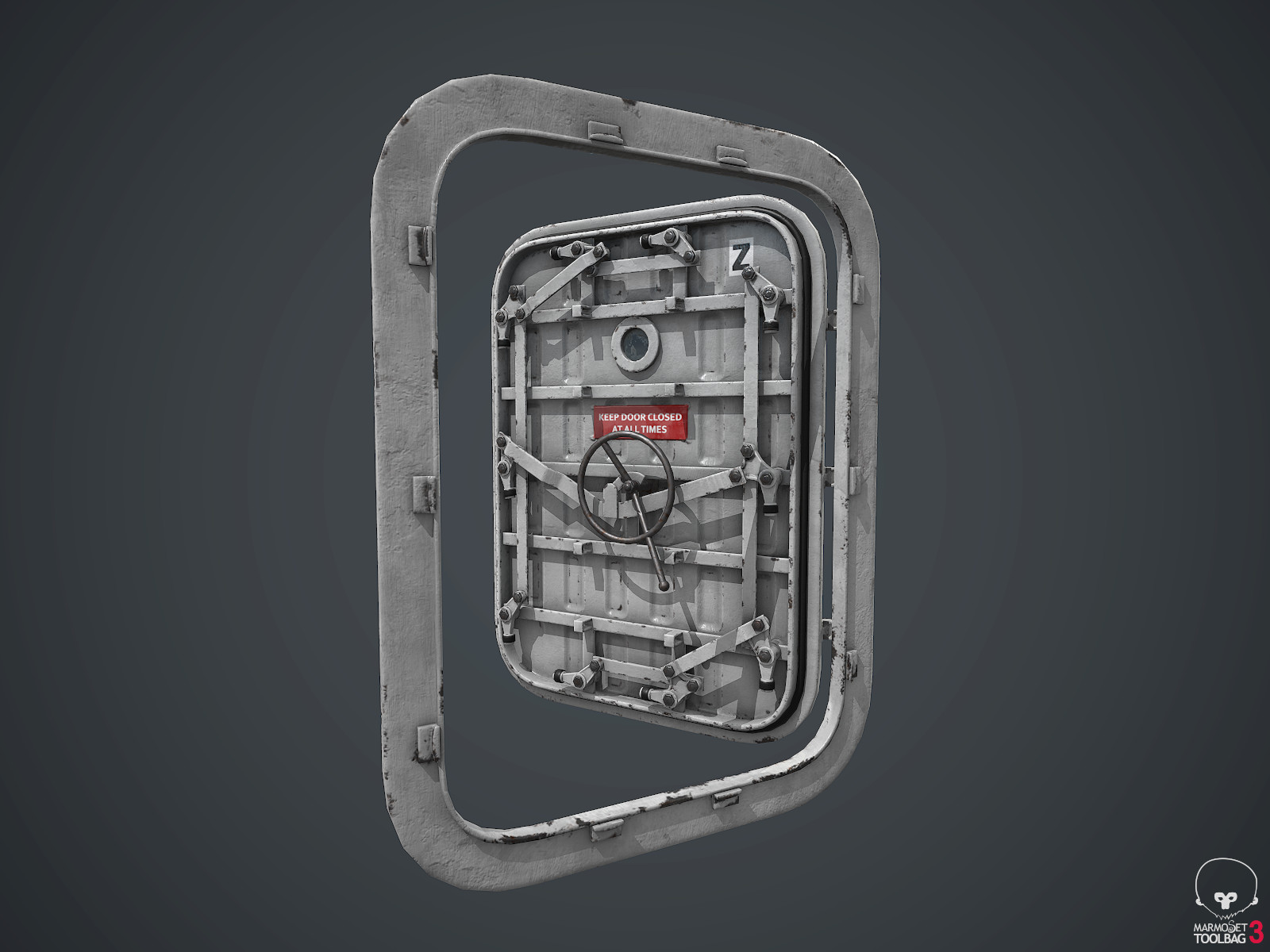 ArtStation - Water Tight Door