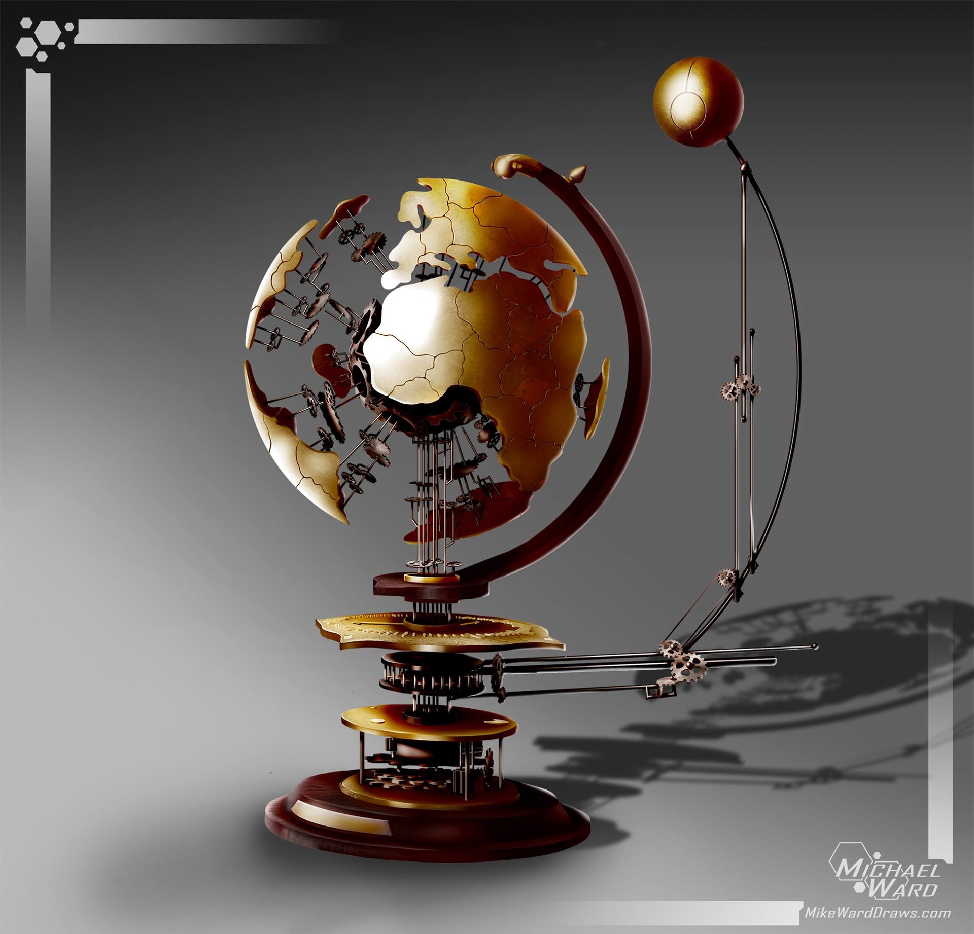ArtStation - Clockwork Globe