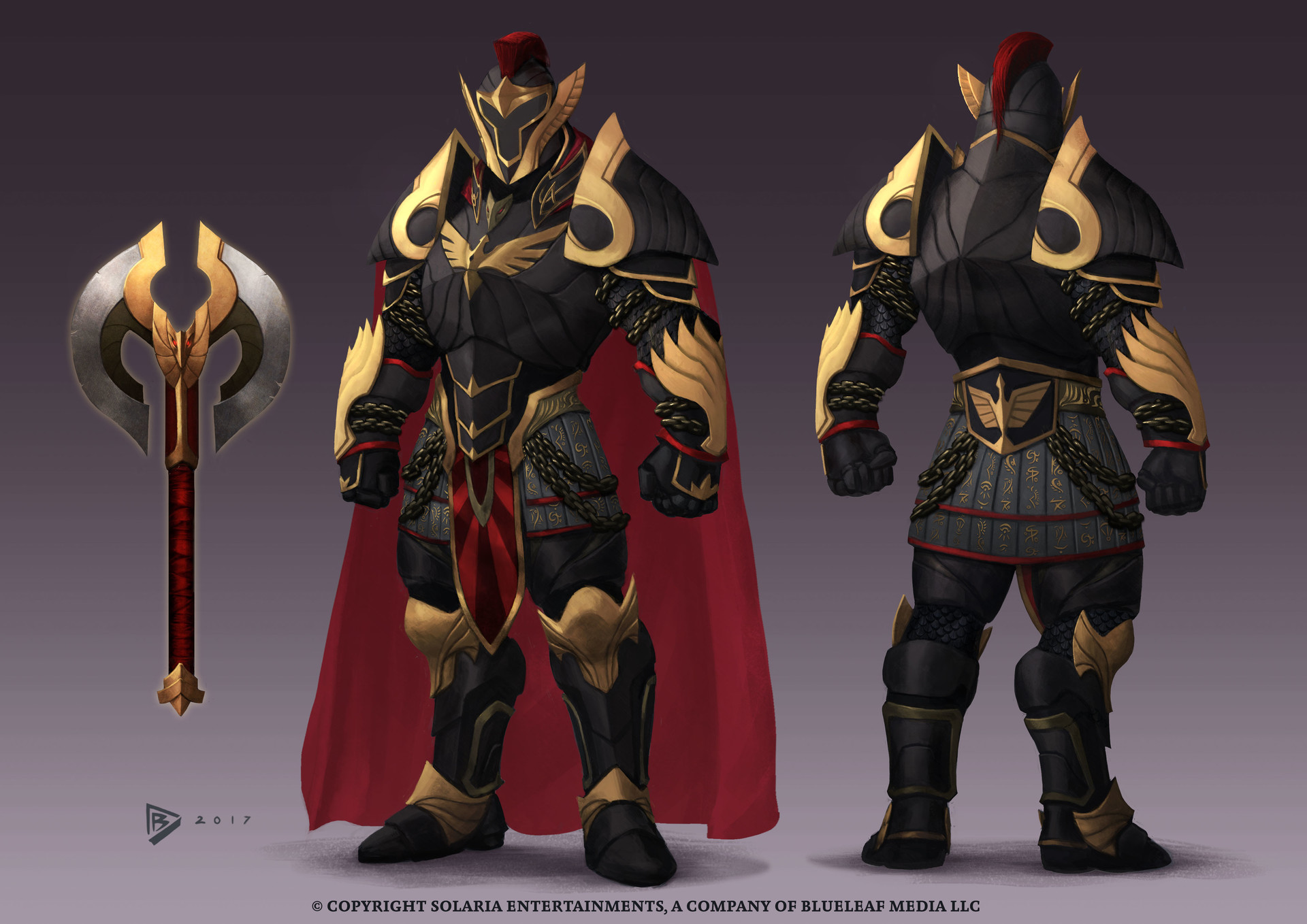 Facundo Moyano - Phoenix Armor concept