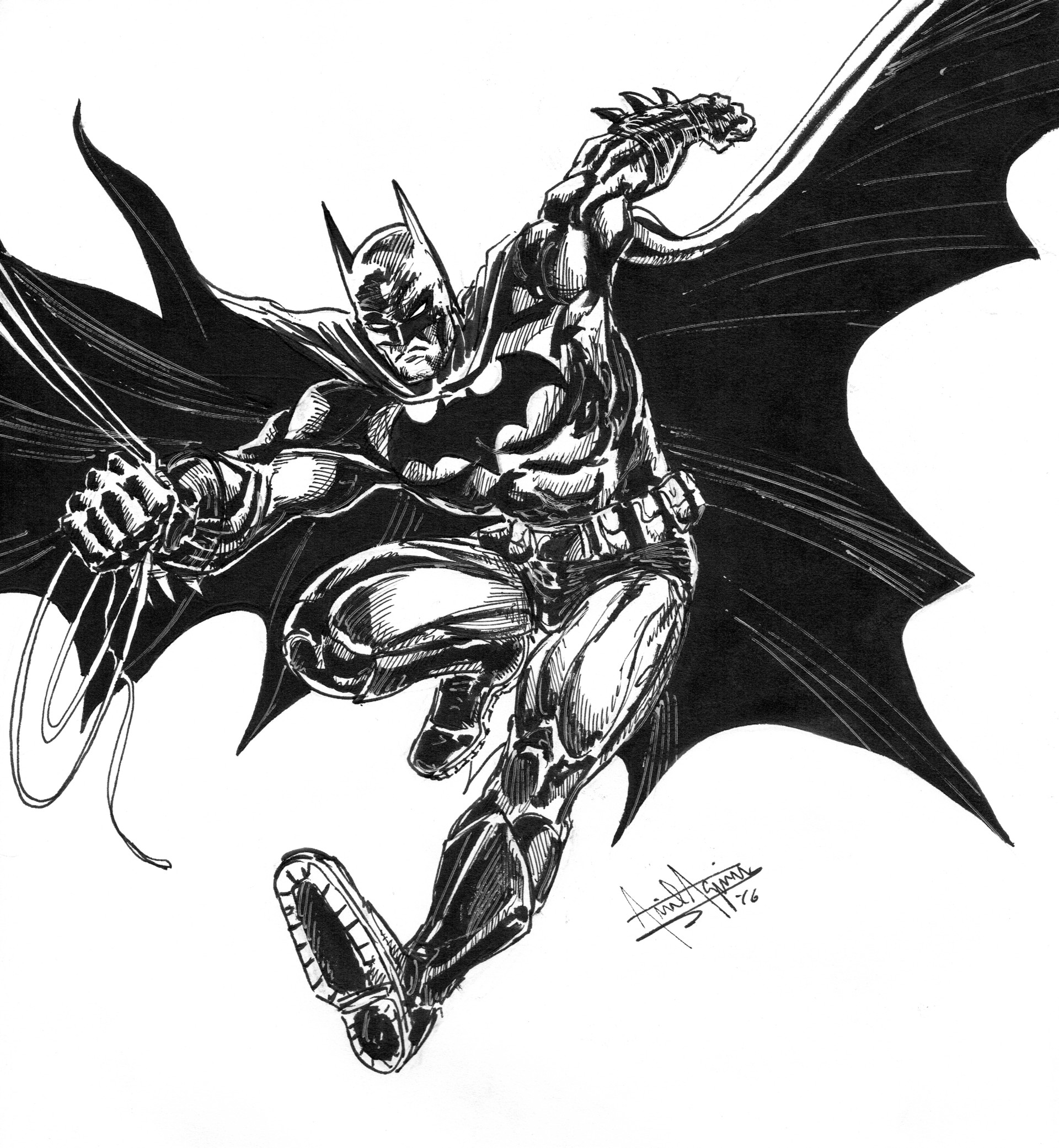 batman sketch