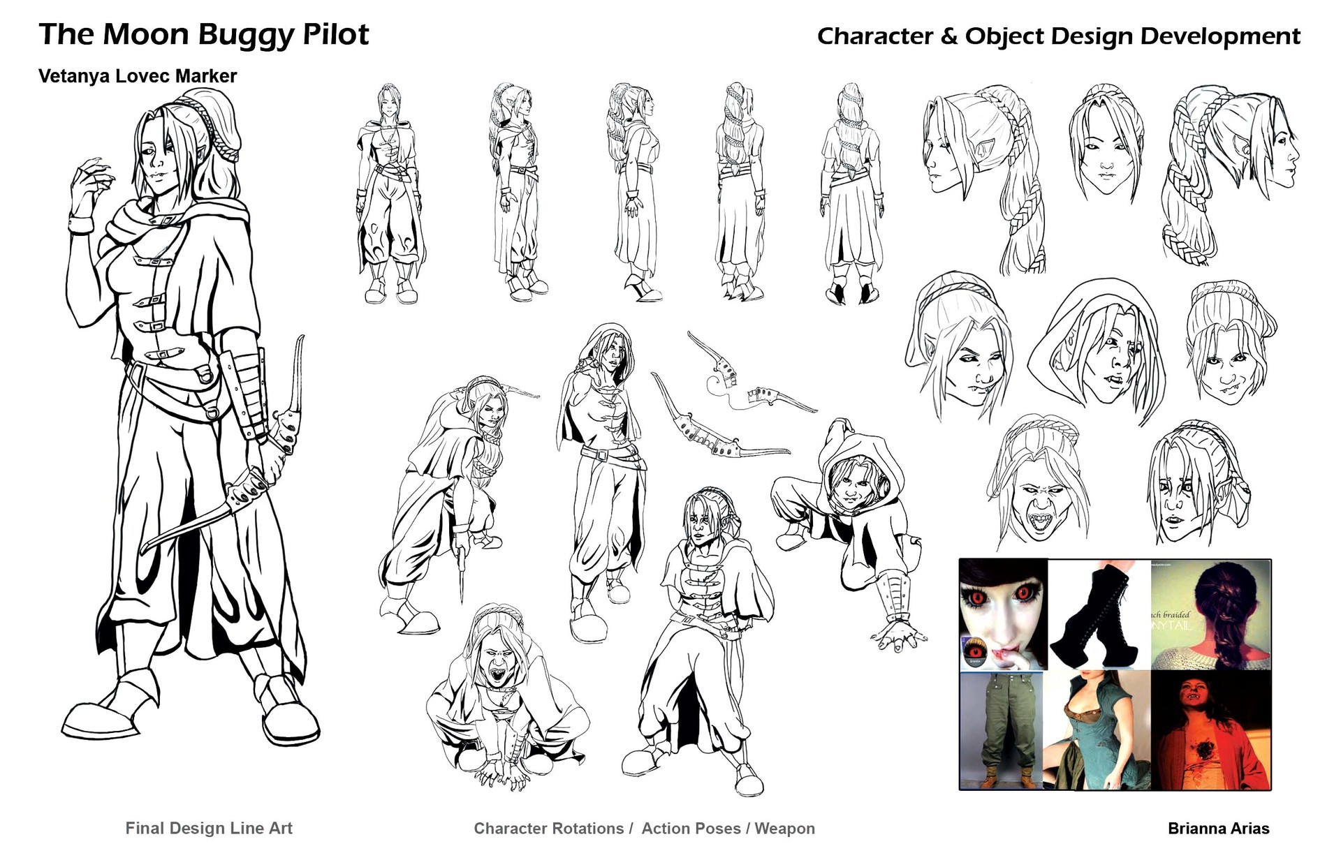 ArtStation - Character Concept Sheet 2