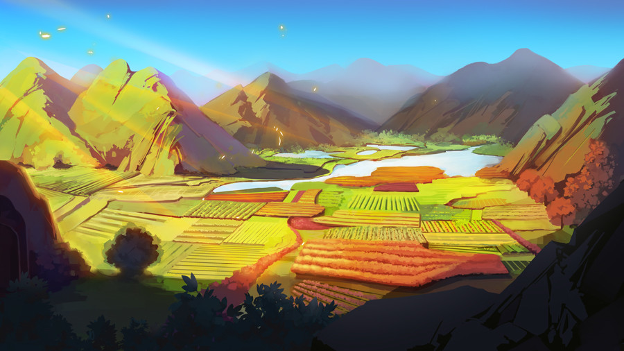 ArtStation - Environment Design of Animation