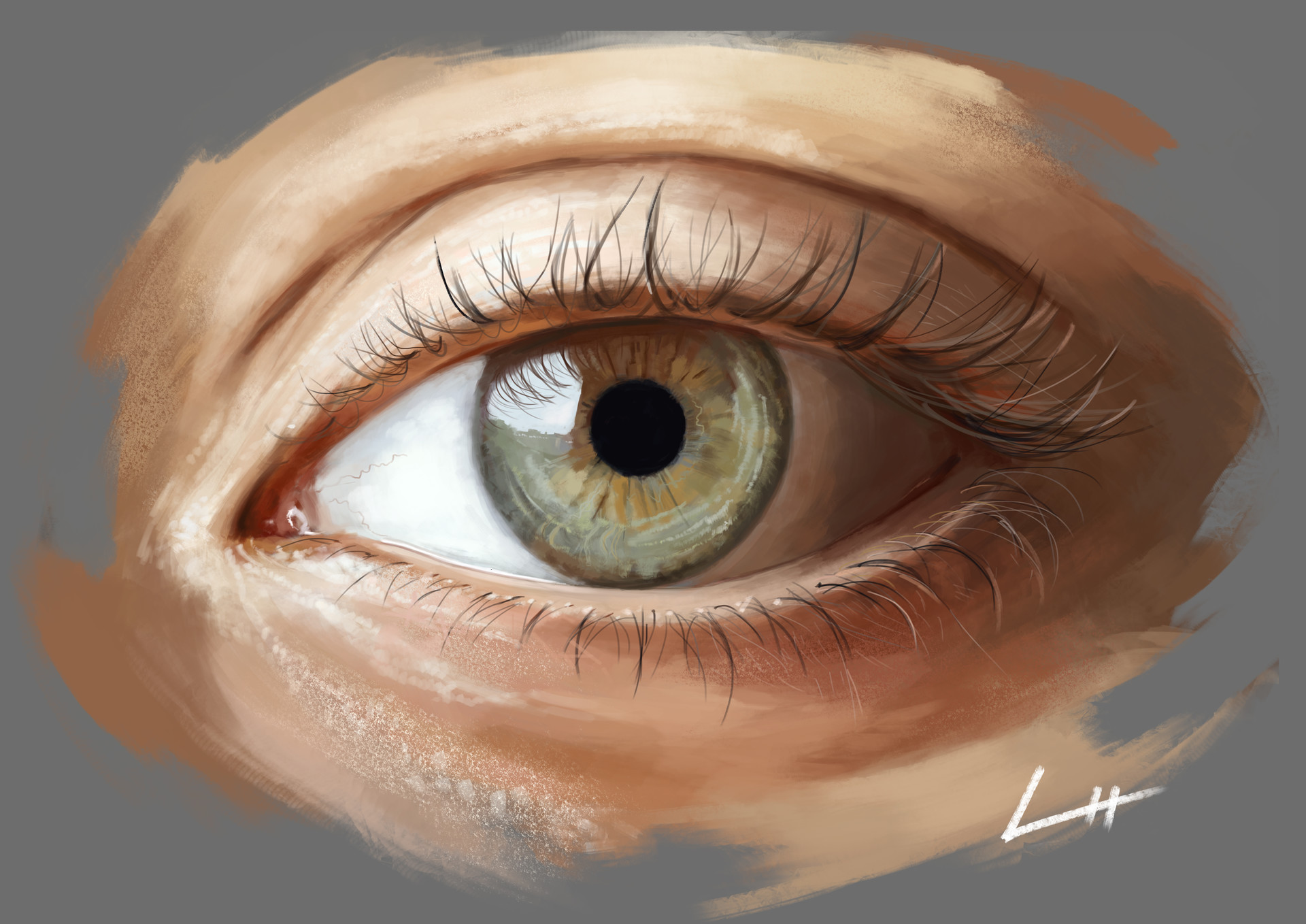ArtStation - Eye study 4