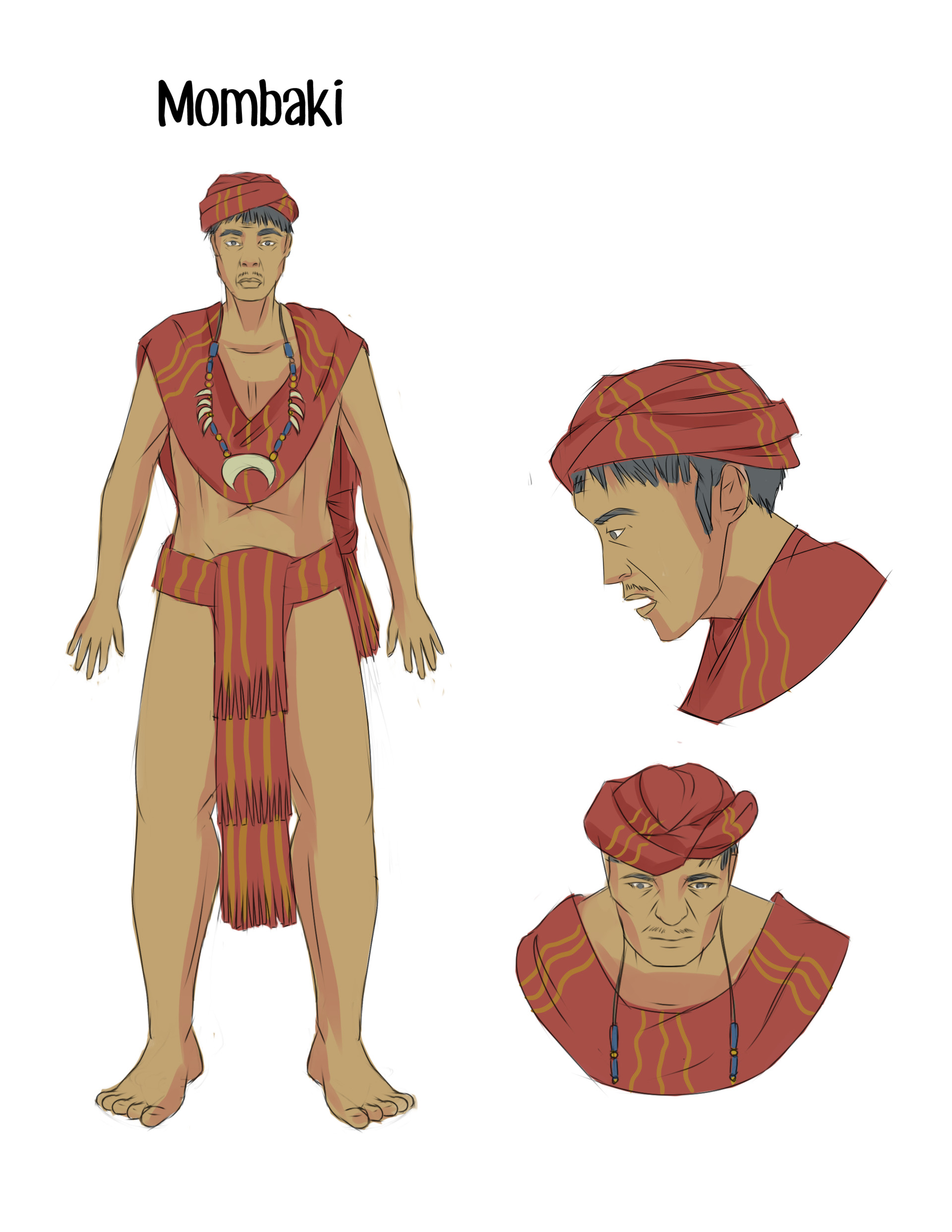 igorot drawing cartoon