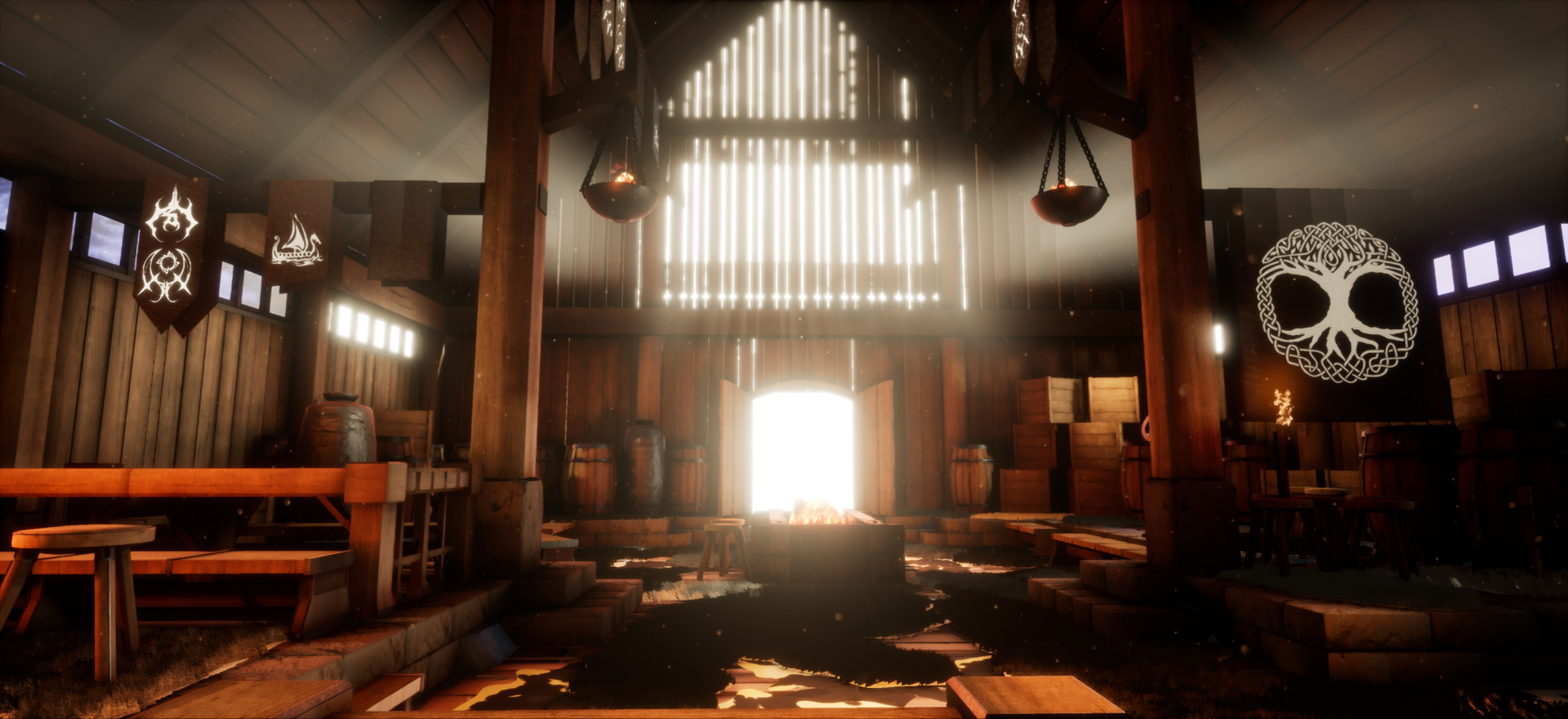 viking hall interior