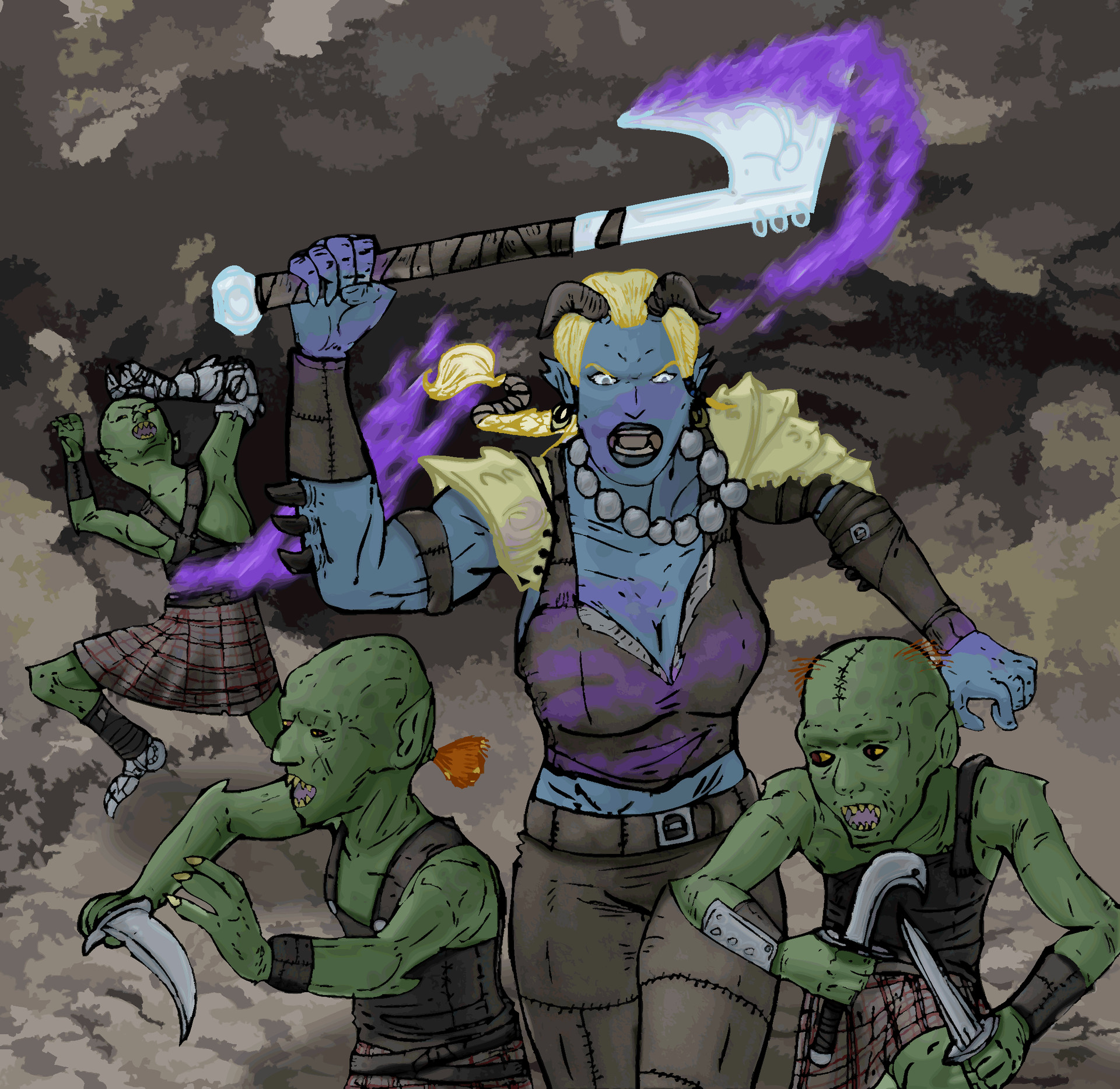 ArtStation - Troll Blood Rager for Aerix