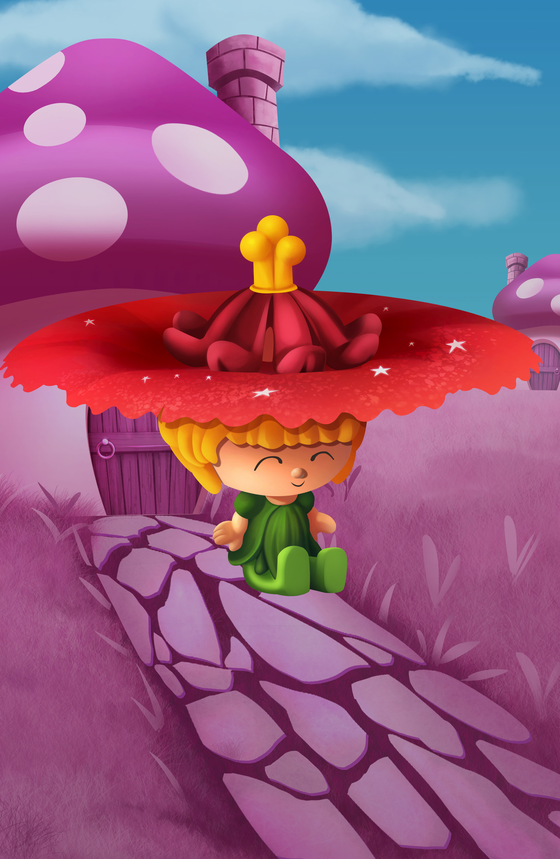 ArtStation - Kinder Fairy Card