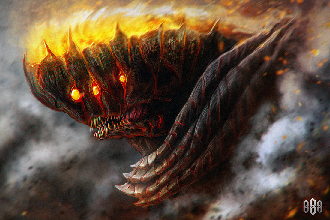 ArtStation - GOD OF FIRE