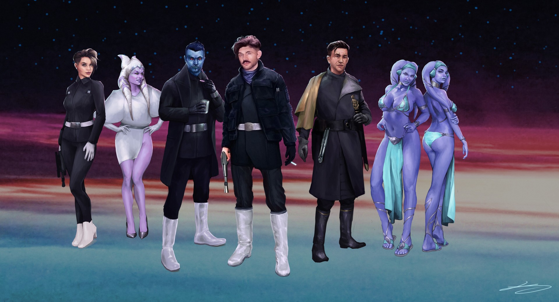 ArtStation - Star Wars Crew