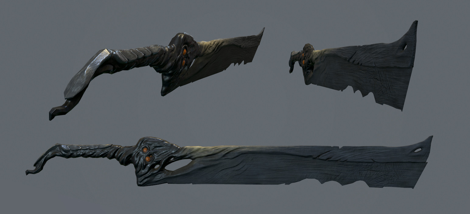 ArtStation - Organic Blade