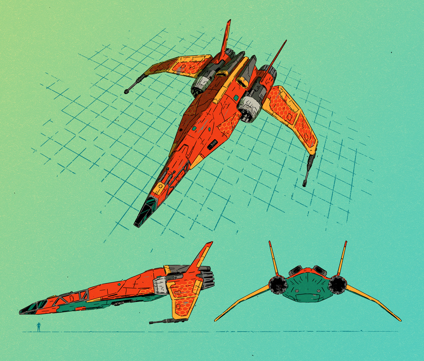 Pius Bak - Strange Fiction concept art