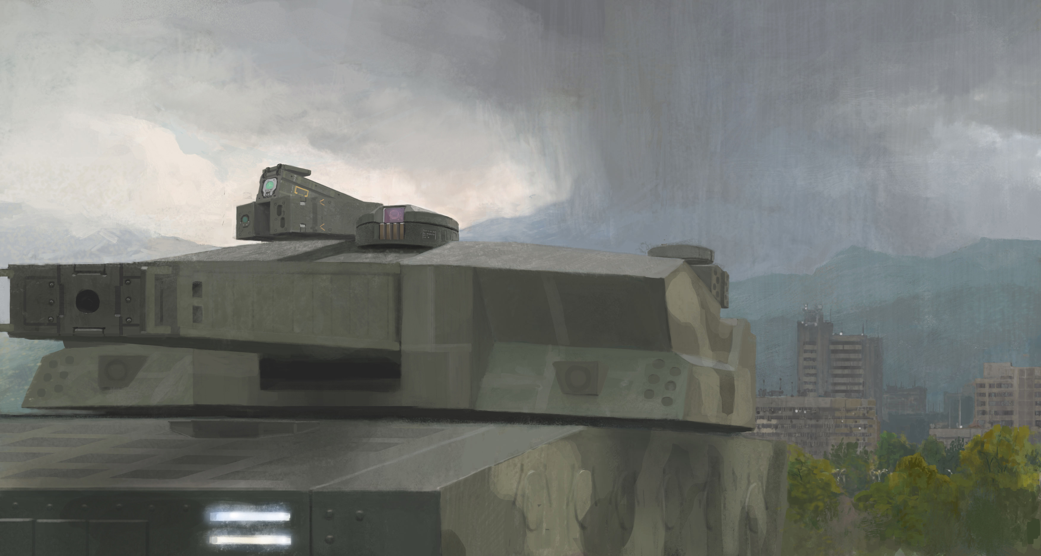 Erdnah Art - Russian future MBT